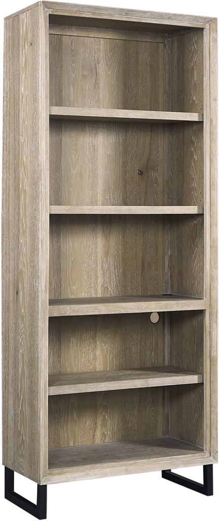 Harper Point Open Bookcase In Light Brown by Aspenhome | 1StopBedrooms