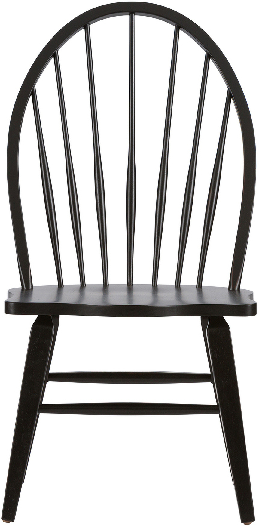 Hearthstone Black Windsor Back Side Chair set of 2 by Liberty ...