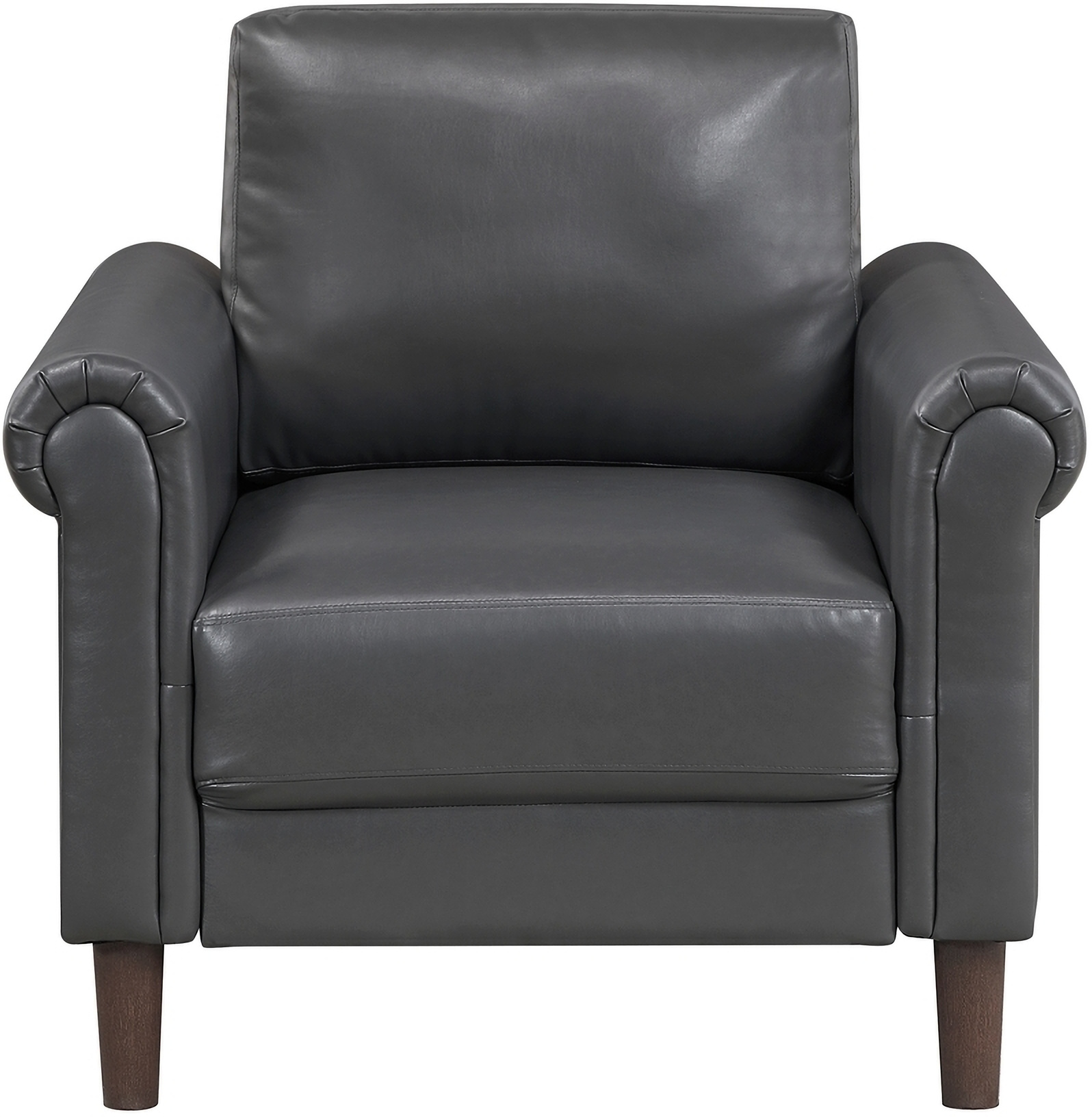 Hector Chair In Dark Gray by Homelegance | 1StopBedrooms