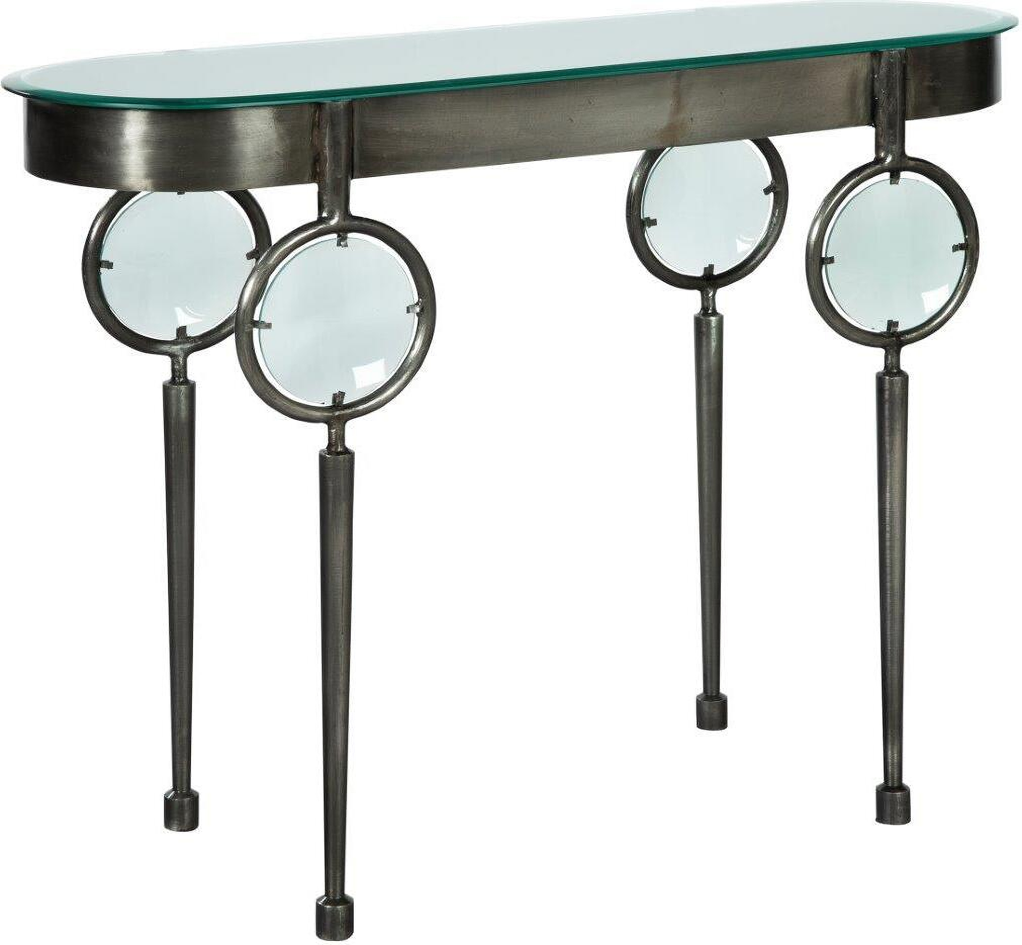 Hekman Racecourse Oval Console | 1StopBedrooms