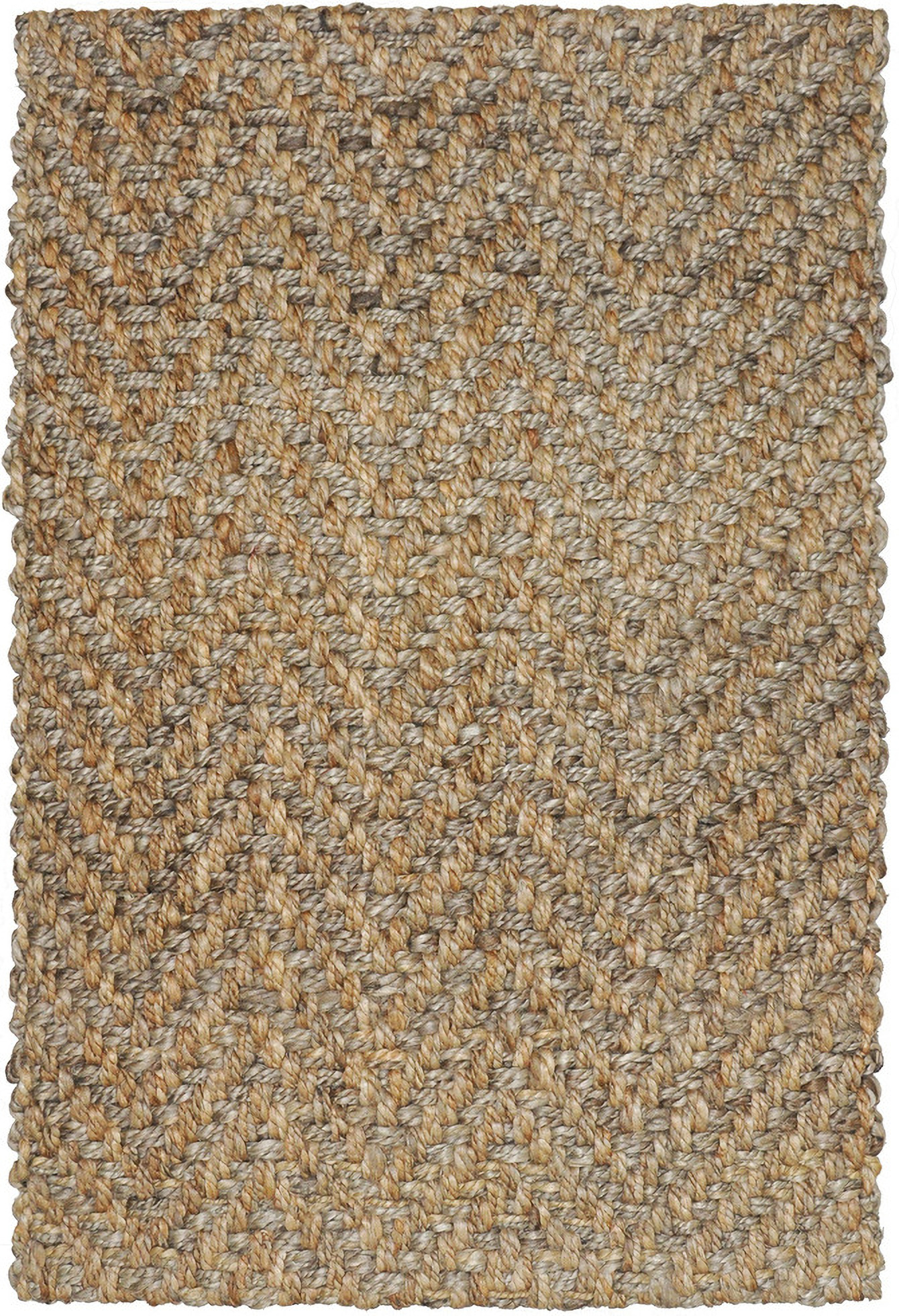 Herringbone 5x8 Rug In Natural by Classic Home | 1StopBedrooms