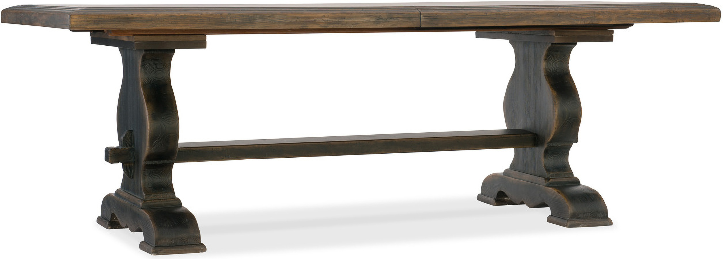 Hill Country Bandera 86 Inch Extendable Rectangular Dining Table by ...