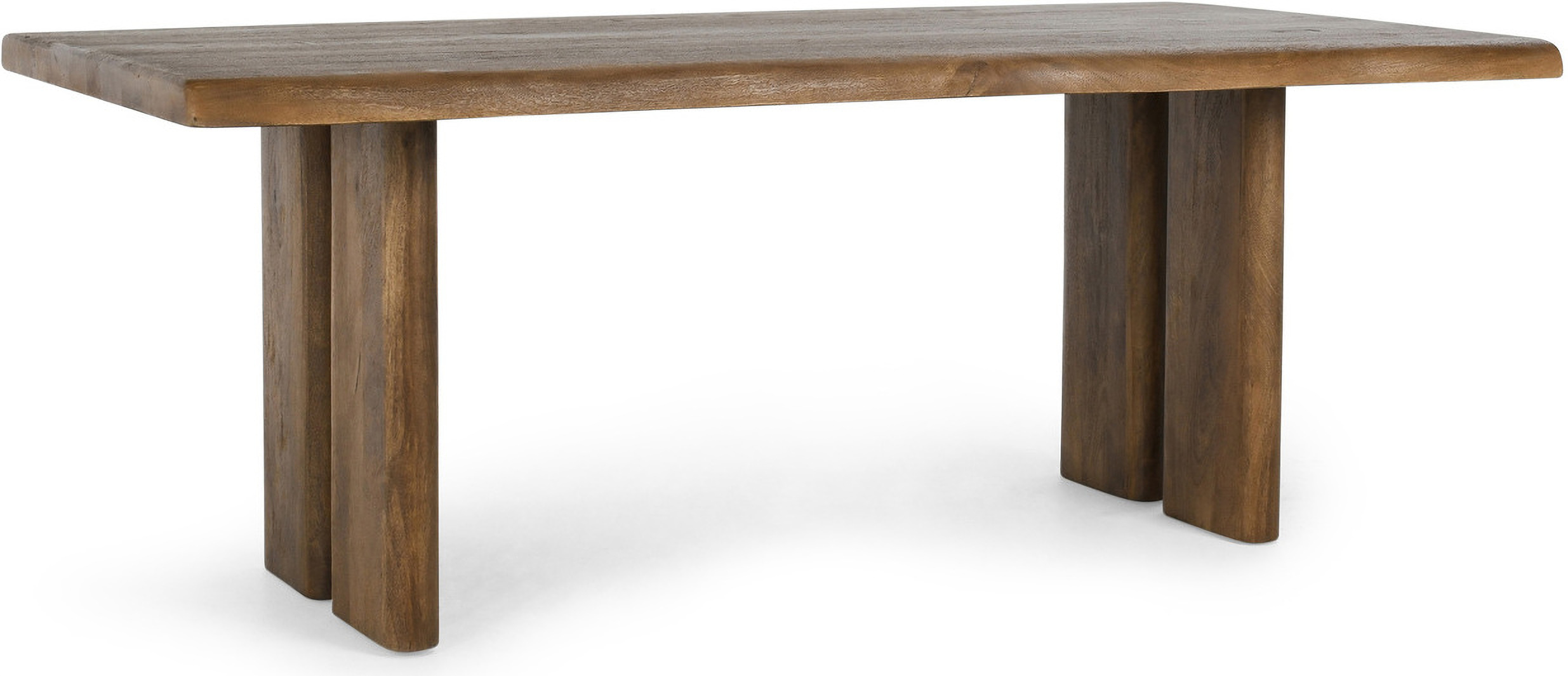 Holmes 80 Inch Dining Table In Light Brown by Classic Home | 1StopBedrooms