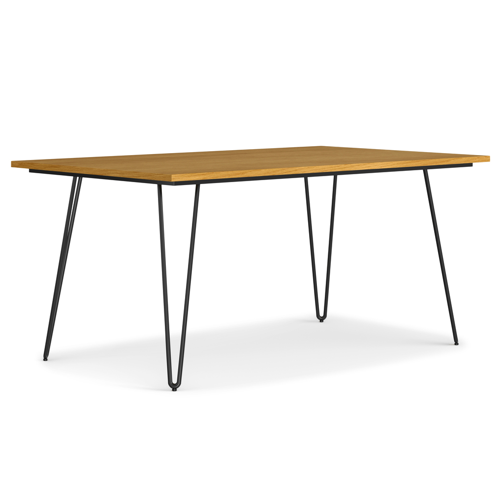 Hunter Dining Table In Oak by Simpli Home | 1StopBedrooms