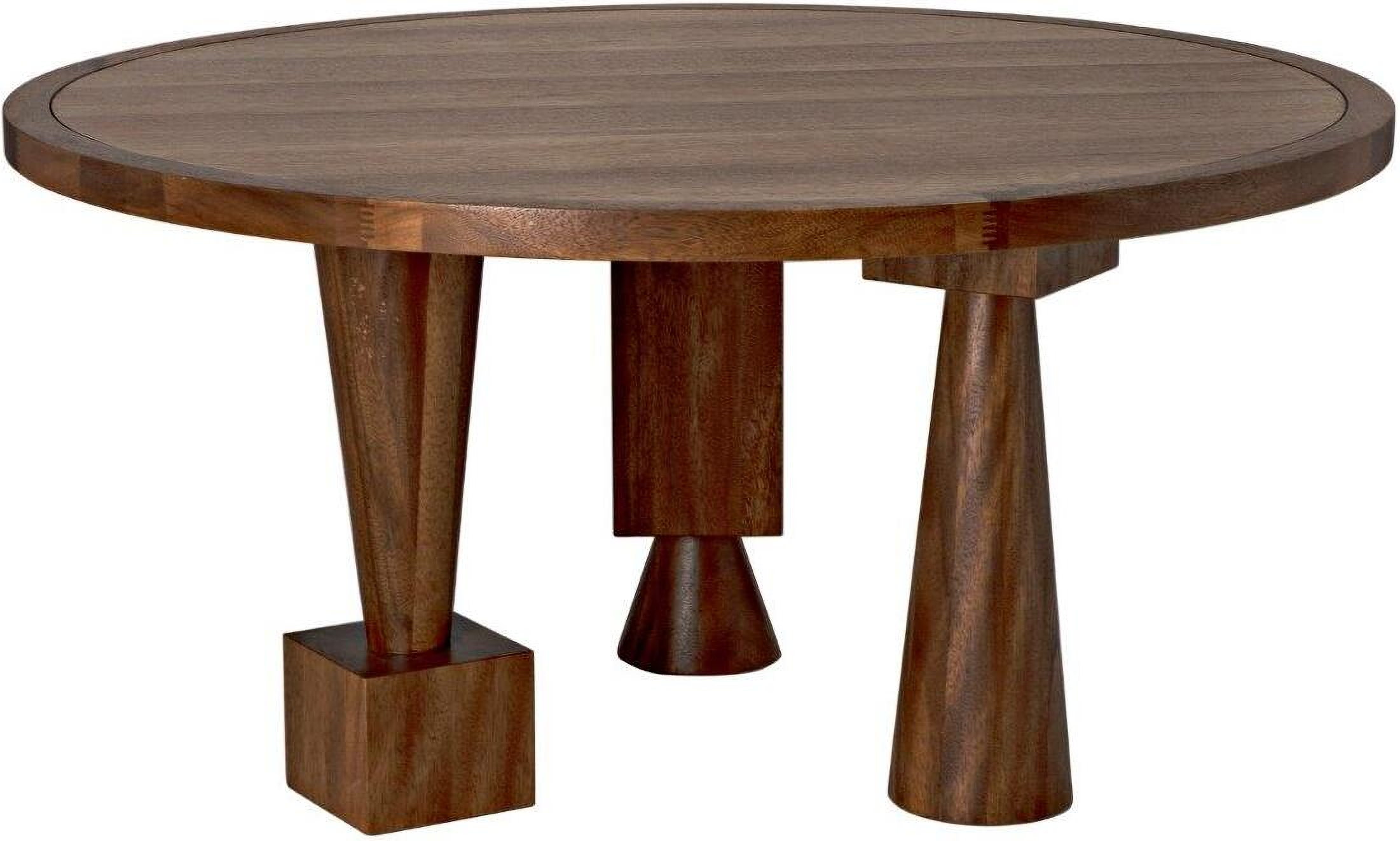 Hybrid Table In Dark Walnut by Noir | 1StopBedrooms