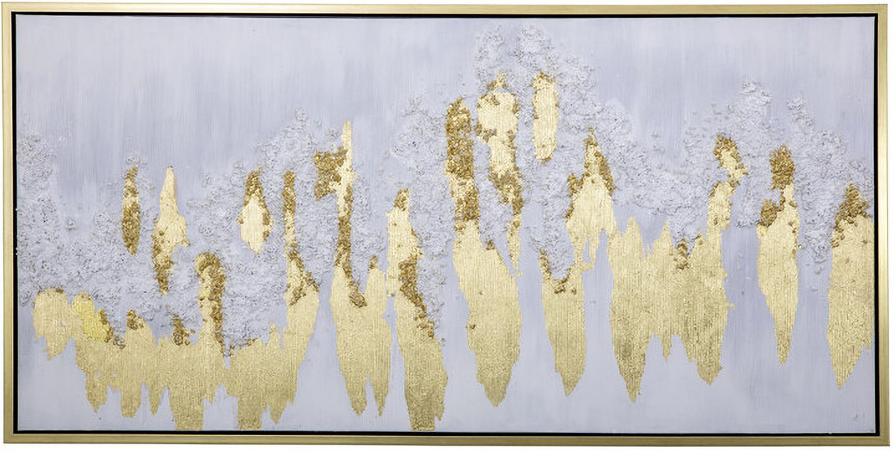 Hypothetical Wall Art In Gold by Yosemite Home Decor | 1StopBedrooms