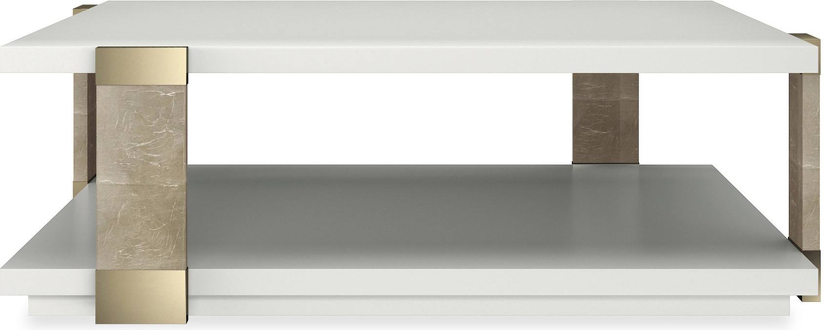 I'Ll Take The Corner Cocktail Table In White by Caracole | 1StopBedrooms