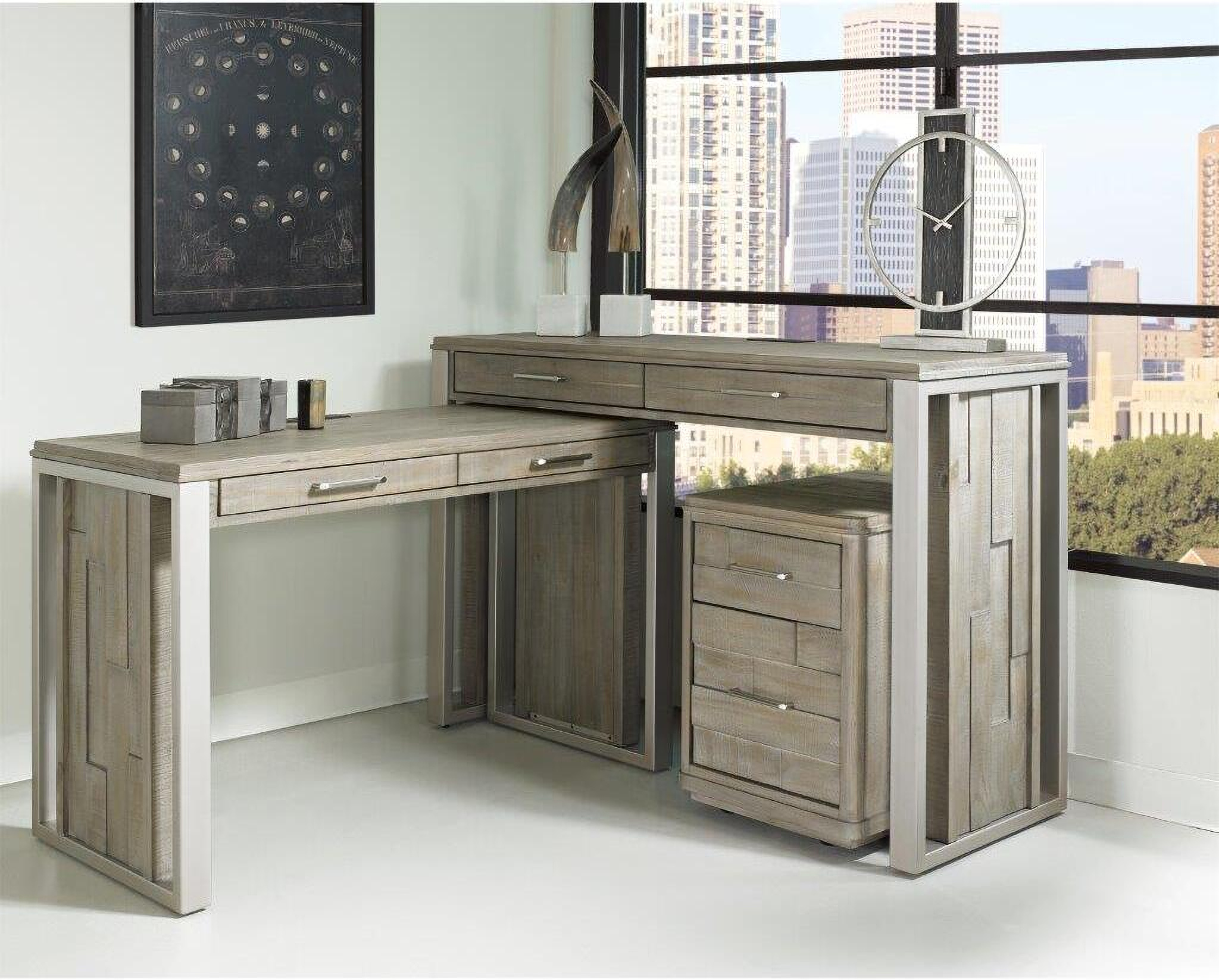 Intrigue 36 Inch Nesting Desk by Riverside Furniture | 1StopBedrooms