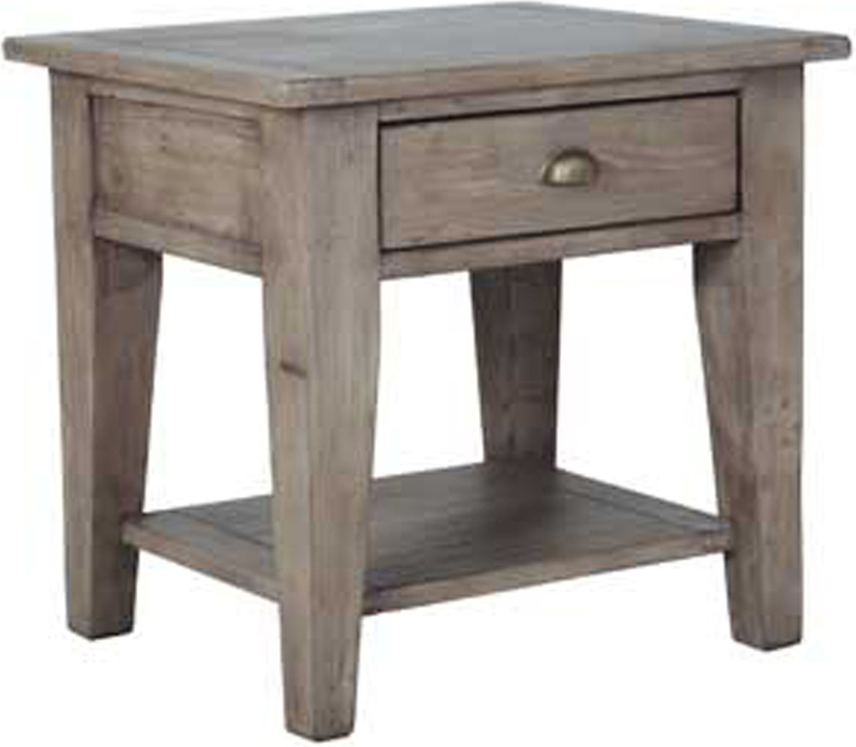 Irish Coast Regular Side Table In Sundried by LH Imports | 1StopBedrooms