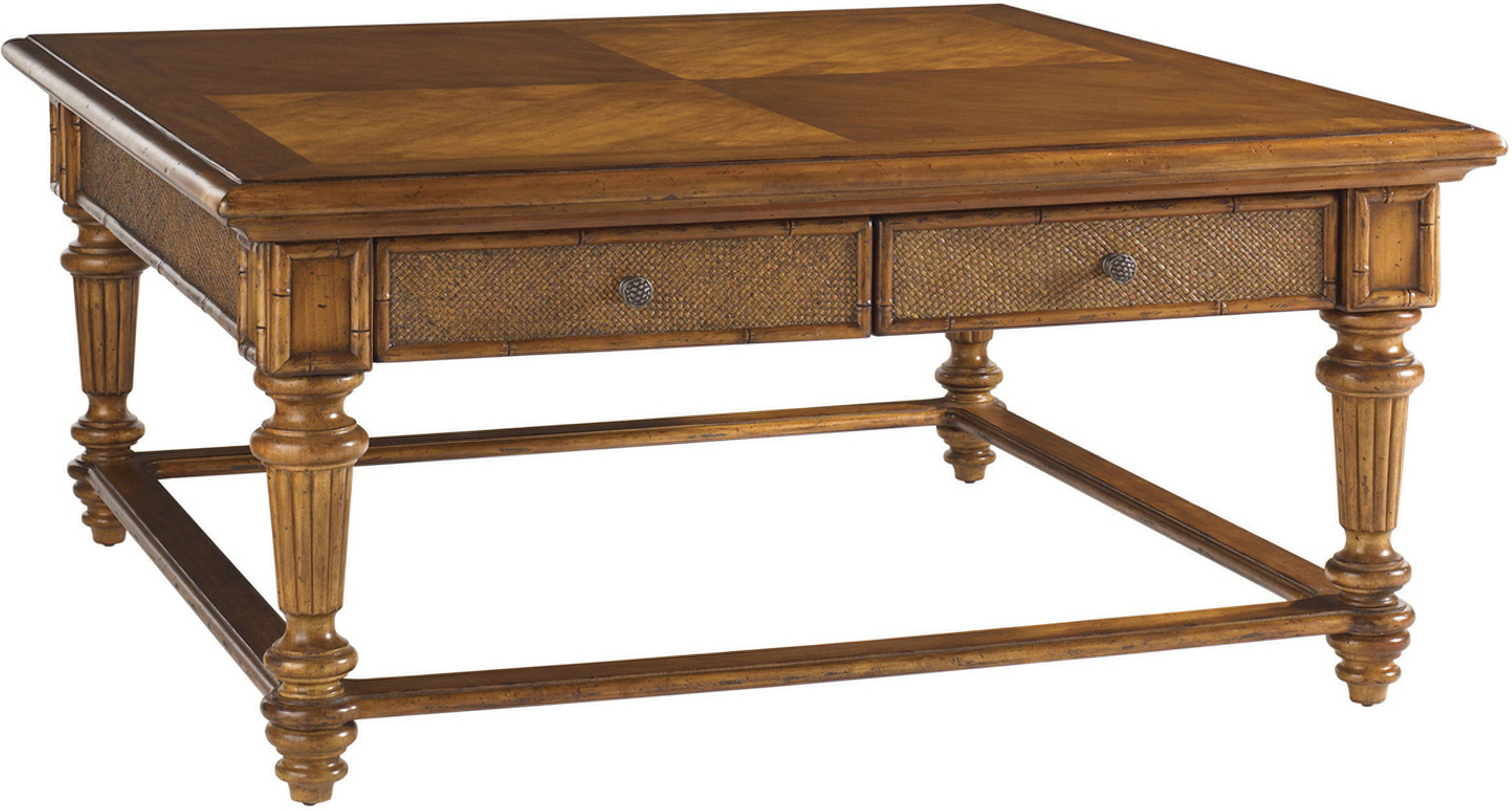 Island Estate Boca Cocktail Table In Plantation by Tommy Bahama ...