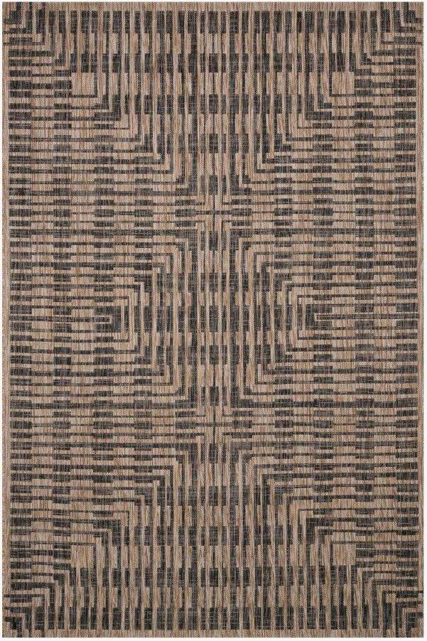 Isle Brown/Black Rug ISLEIE-09BRBL92C1 by Loloi Rugs | 1StopBedrooms