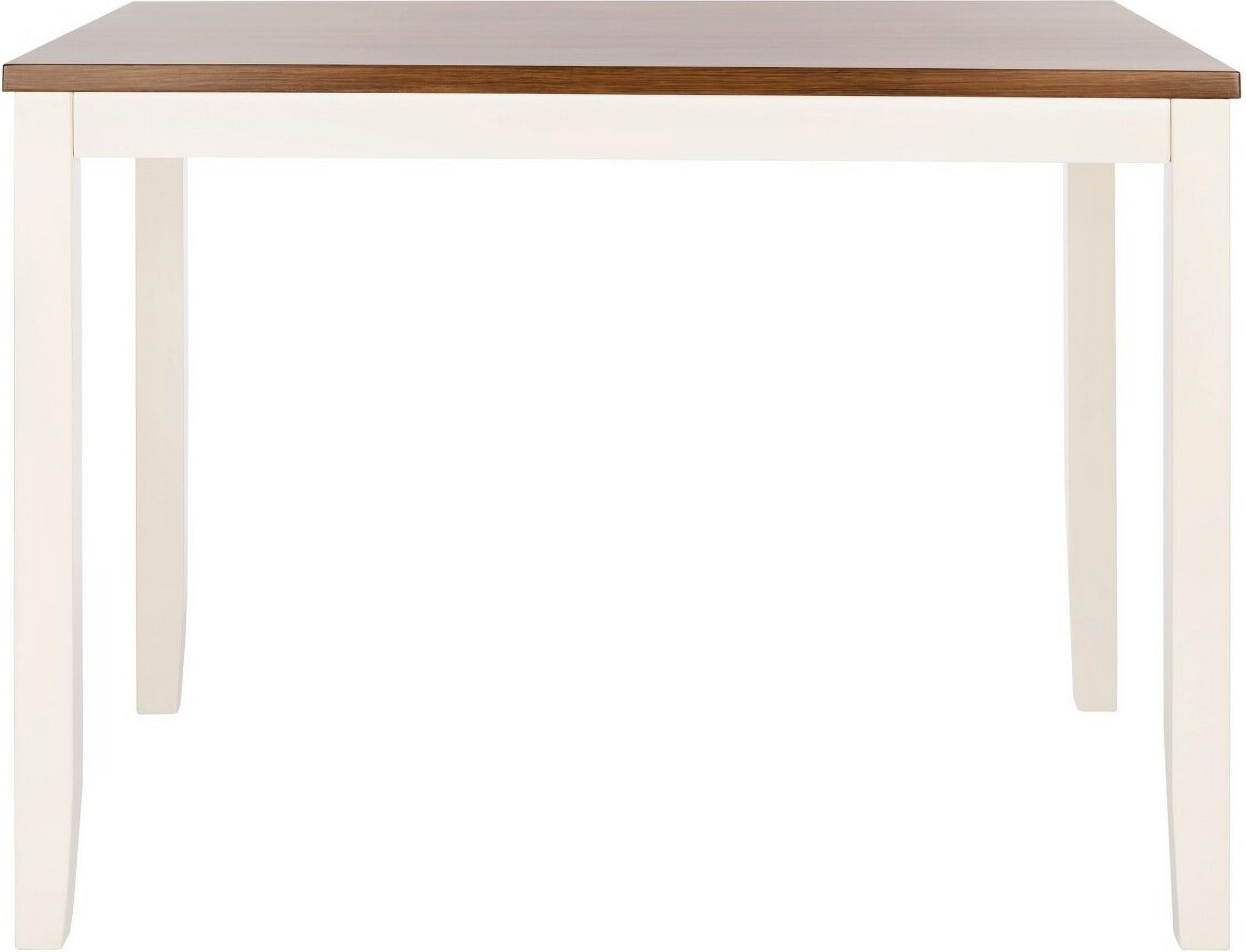 Izzy Rectangle Counter Table in White by Safavieh | 1StopBedrooms