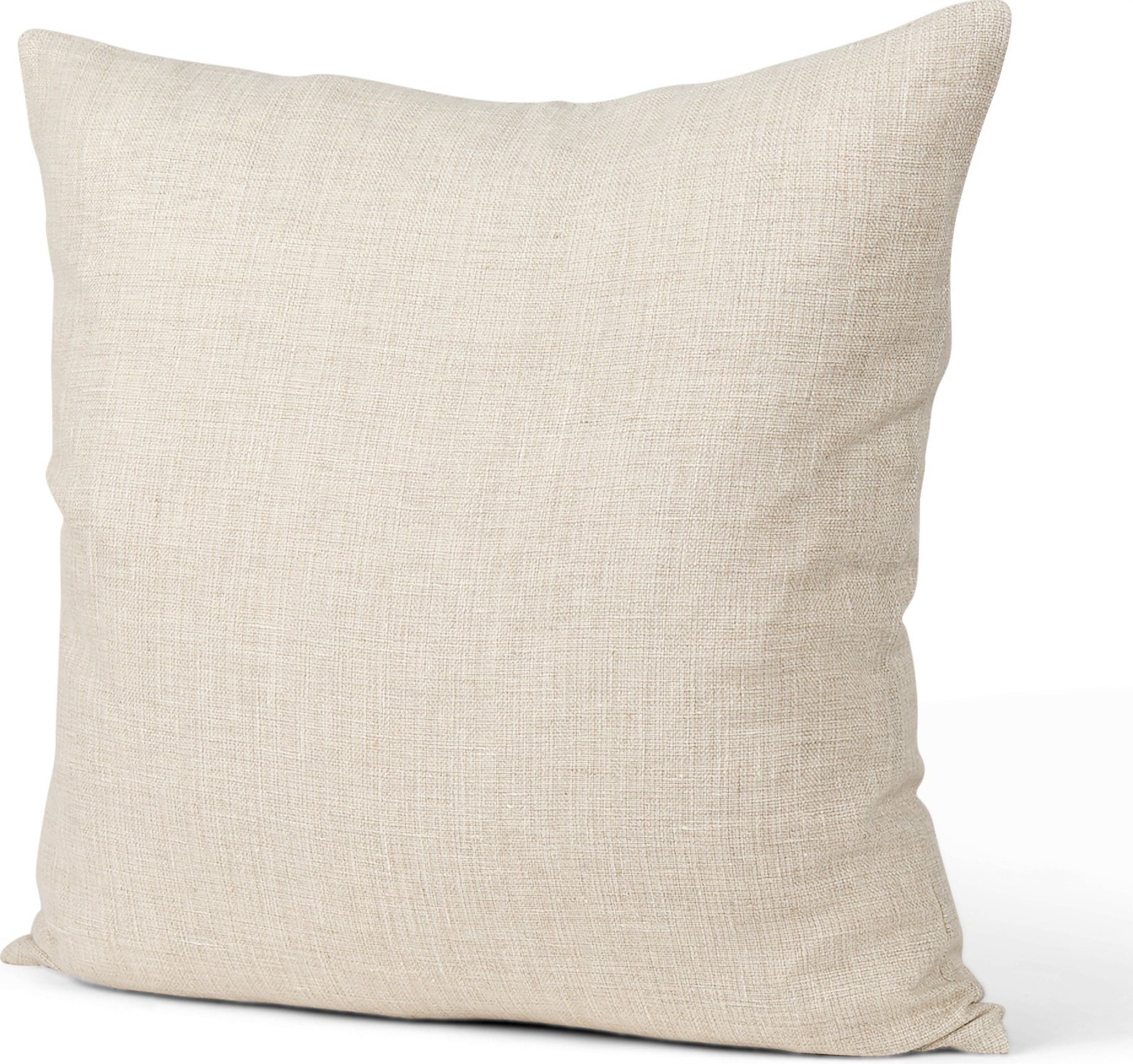 Jacklyn Linen Square Decorative Pillow Cover In Cream by Mercana ...
