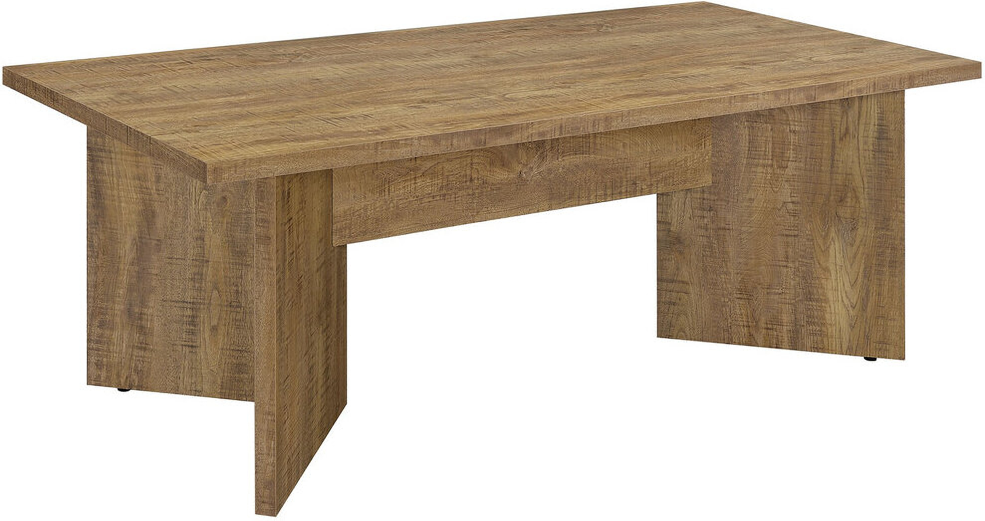 Jamestown Rectangular Engineered Wood Dining Table with Decorative ...