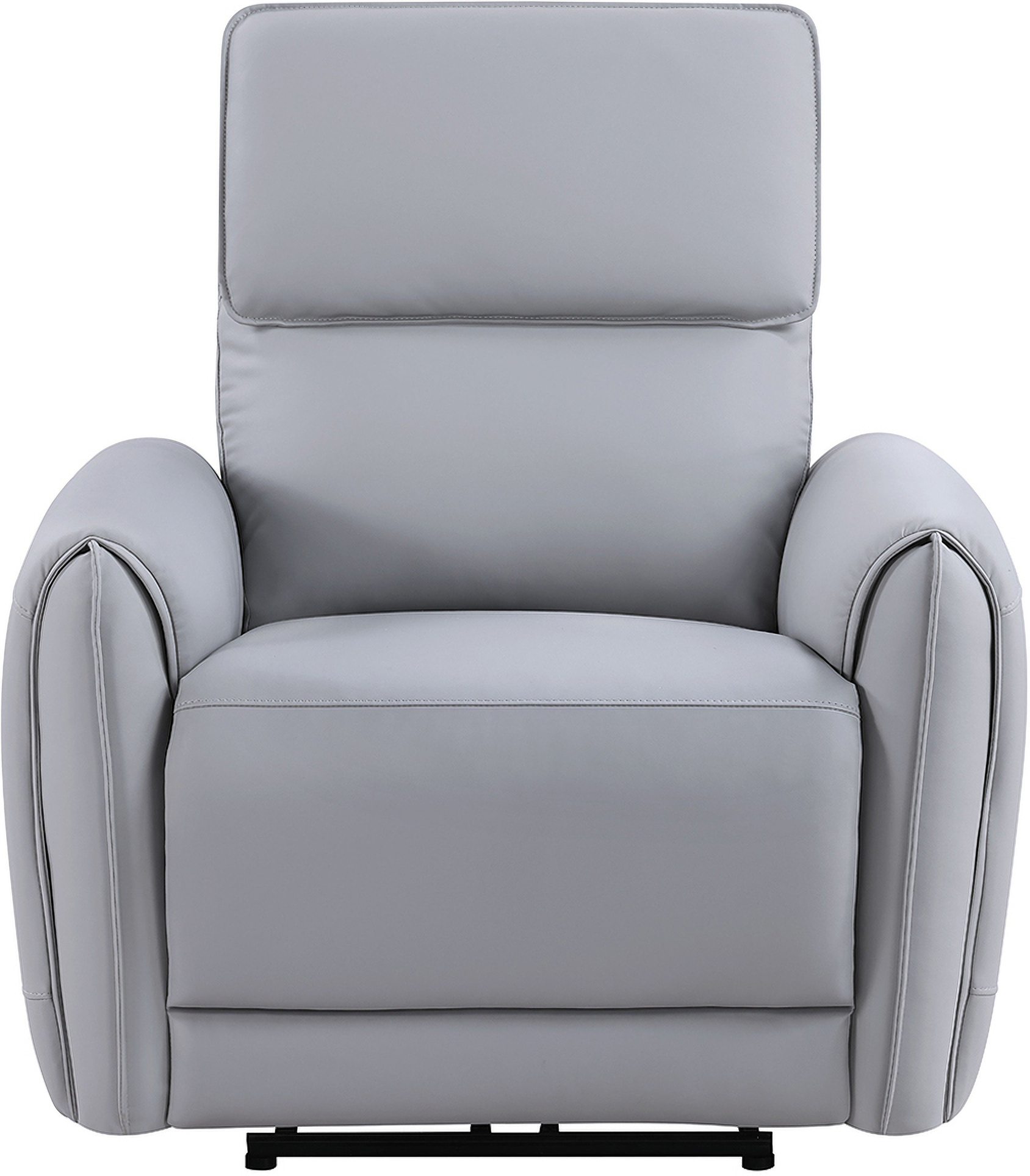 Jeromie Power Motion Recliner with USB Port In Light Gray by ACME ...