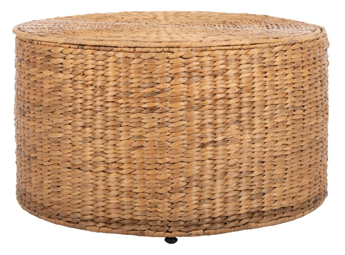 Jesse Natural Wicker Storage Coffee Table by Safavieh | 1StopBedrooms