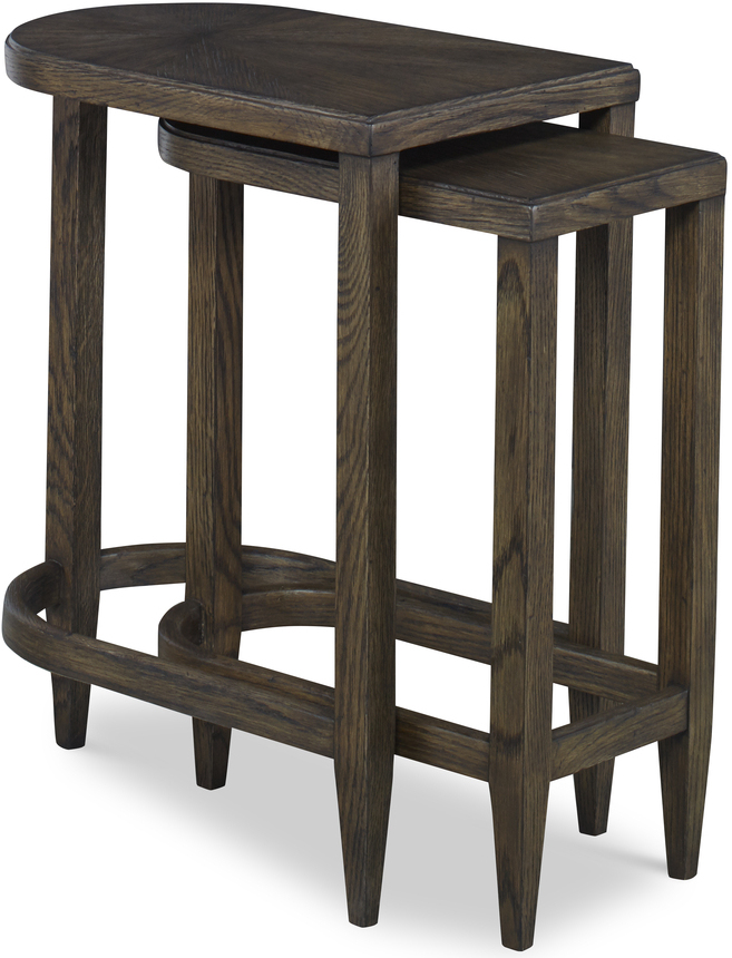 Jesse Nesting Tables In Dark Brown by Century Furniture | 1StopBedrooms