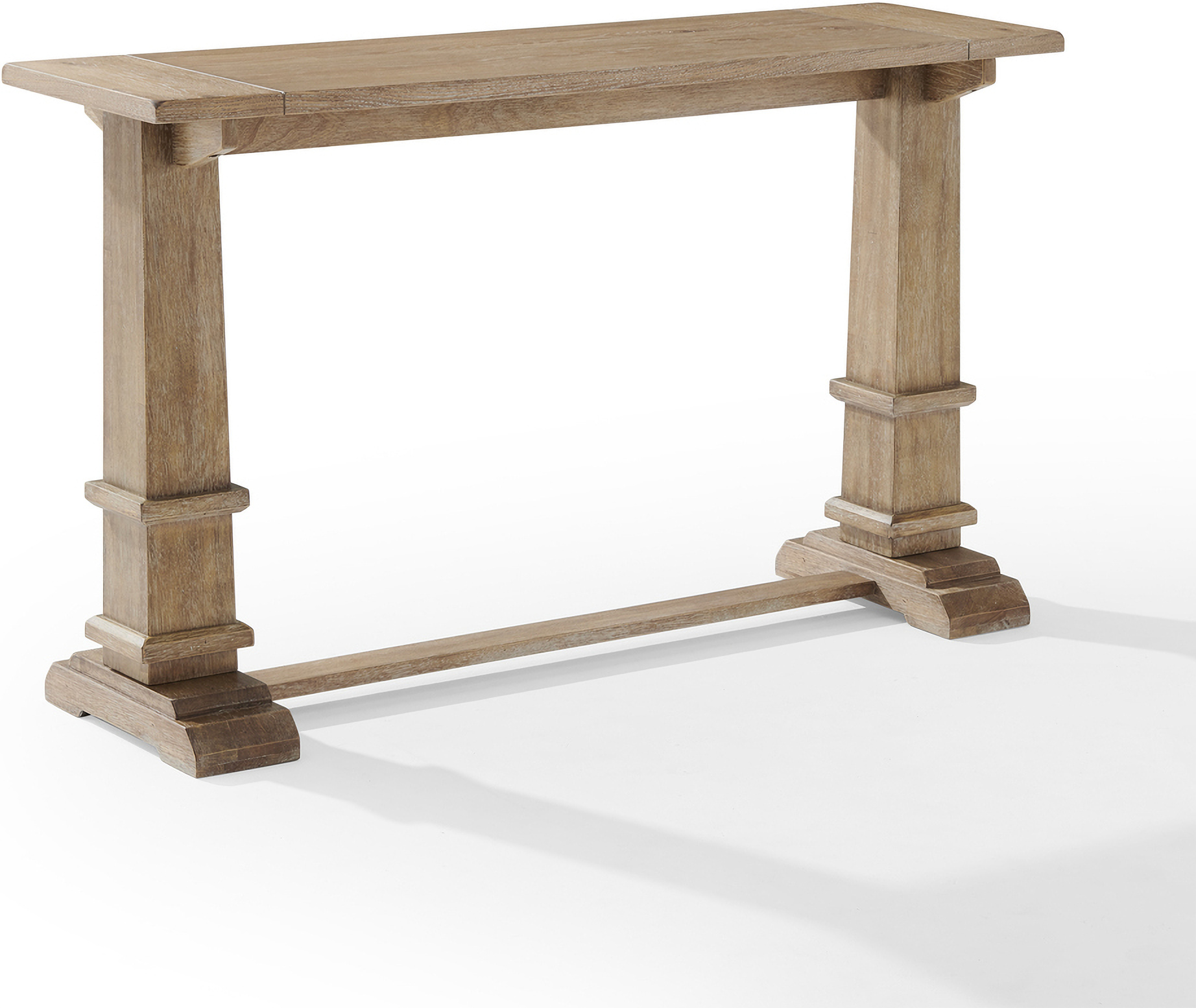 Joanna Entryway Console Table In Rustic Brown by Crosley Brands | 1StopBedrooms