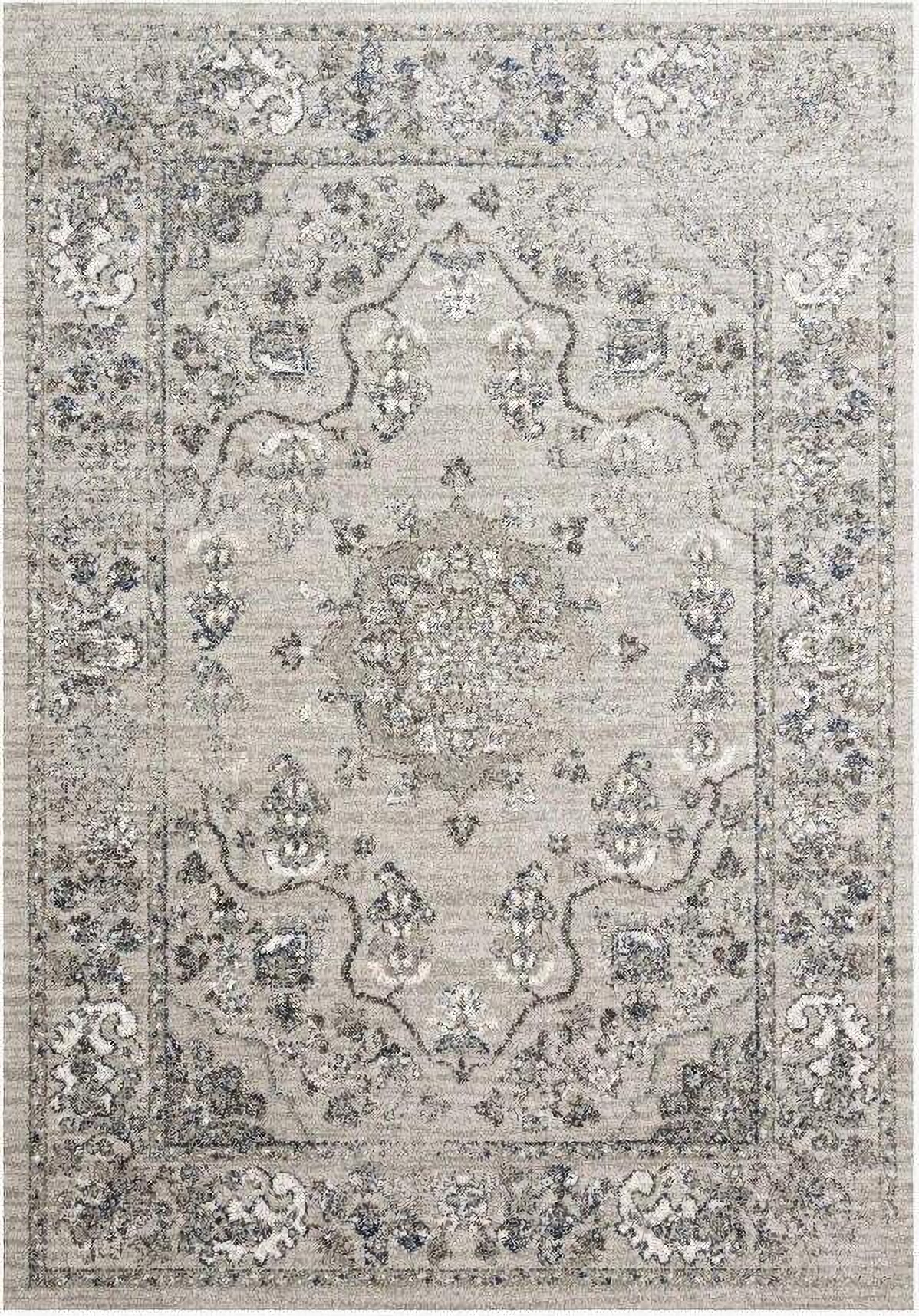 Joaquin Dove/Grey 6'7" x 9'2" Rug by Loloi Rugs | 1StopBedrooms
