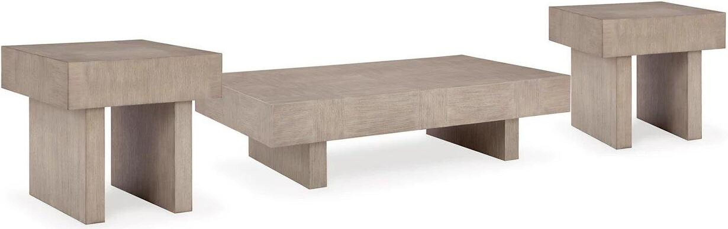 Jorlaina Occasional Table Set In Light Brown by Ashley Furniture ...