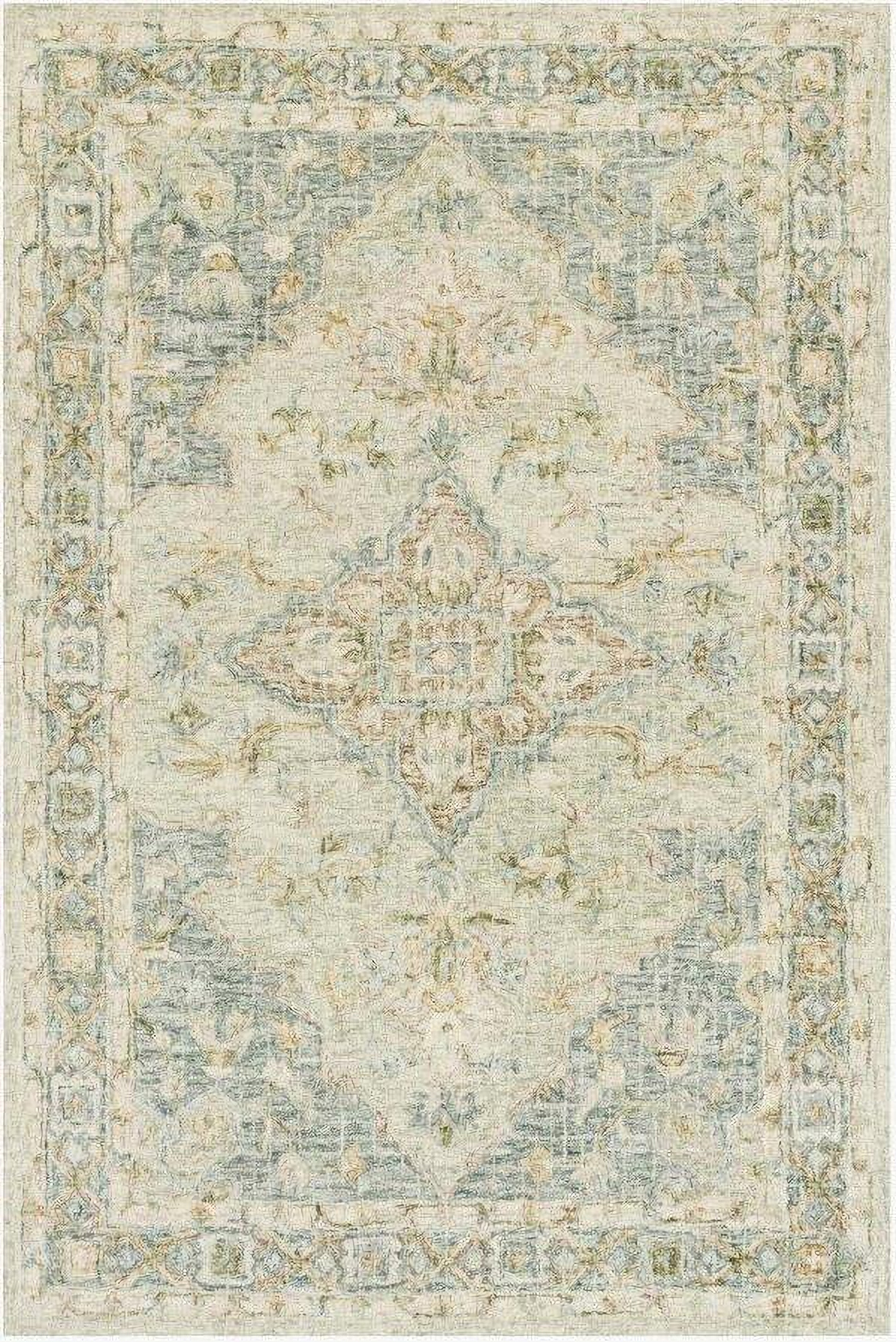 Julian Seafoam Green/Spa 5' x 7'6" Rug by Loloi Rugs | 1StopBedrooms