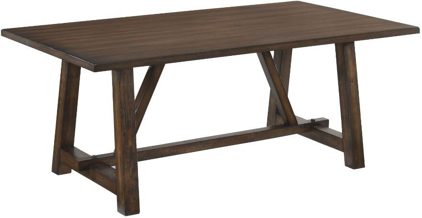 Kaelyn Dark Oak Dining Table by ACME | 1StopBedrooms