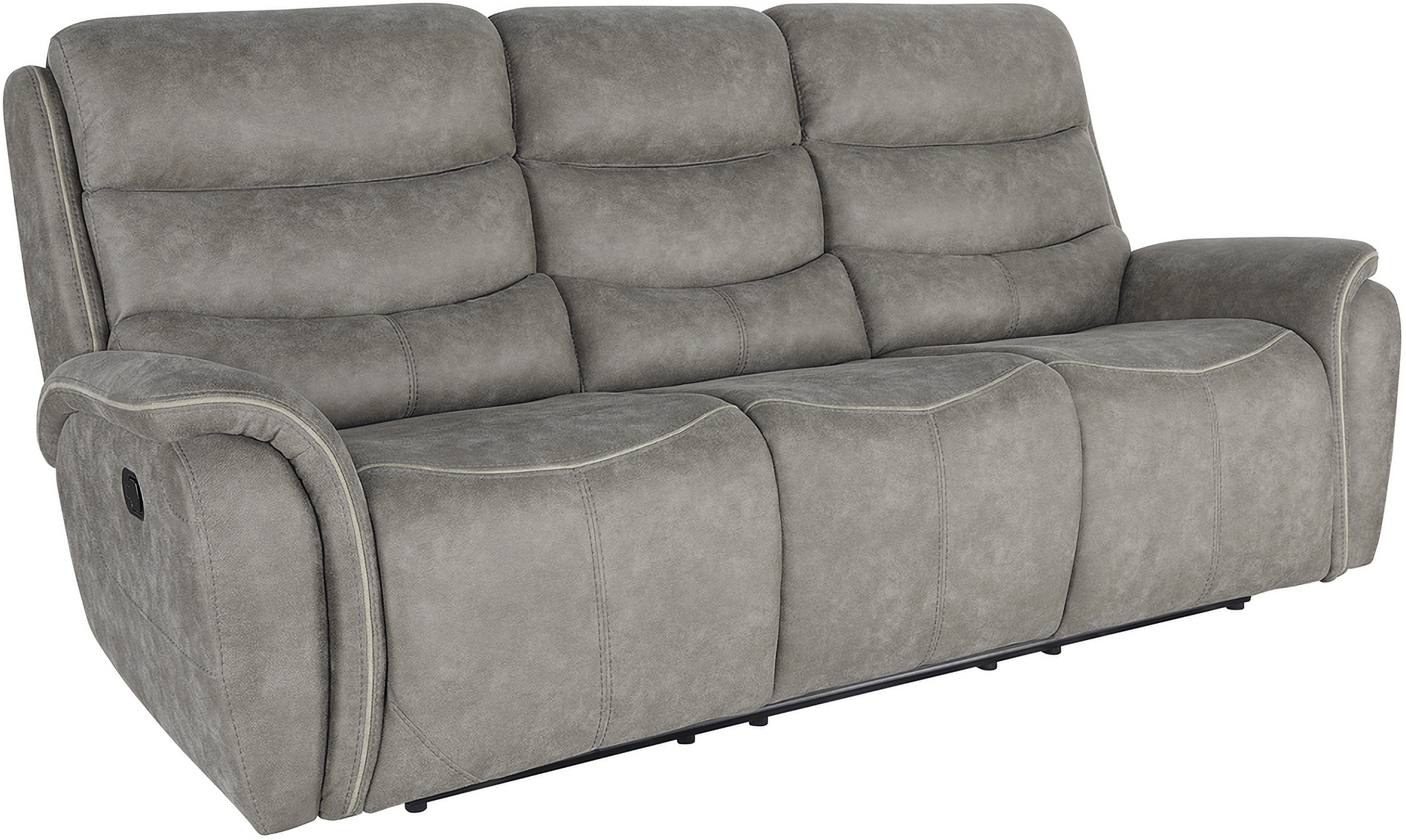 Kamari Sofa with Duel Recliner In Gray by New Classic | 1StopBedrooms