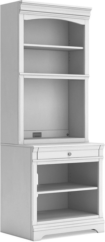 Kanwyn Bookcase In White Wash by Ashley Furniture | 1StopBedrooms