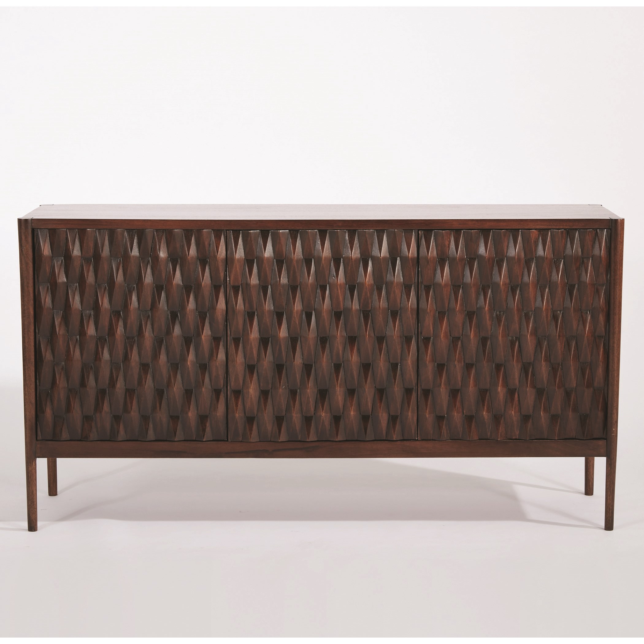 Kerf Cabinet In Brown by Global Views | 1StopBedrooms