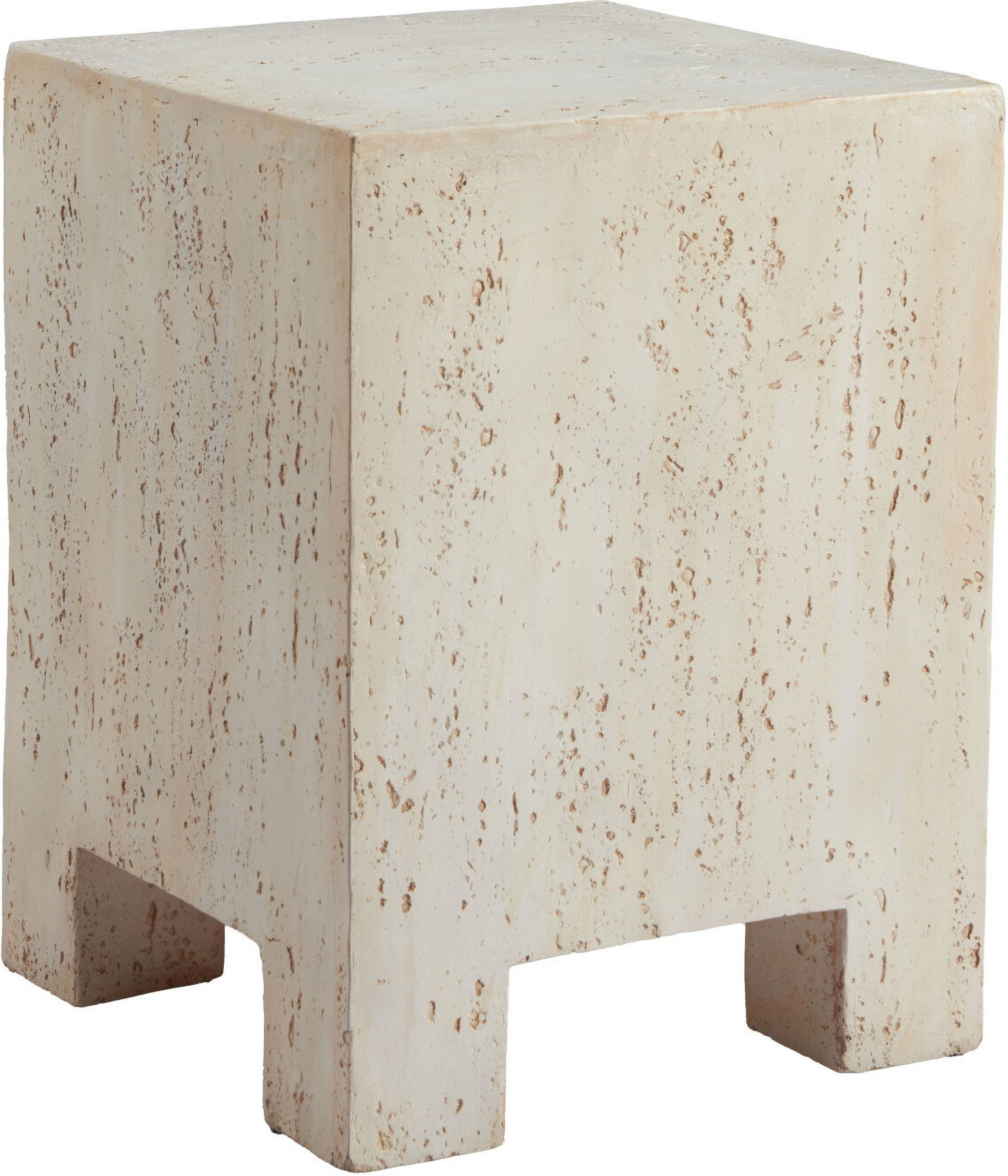 Kitara Side Table In Beige by Zuo Modern | 1StopBedrooms