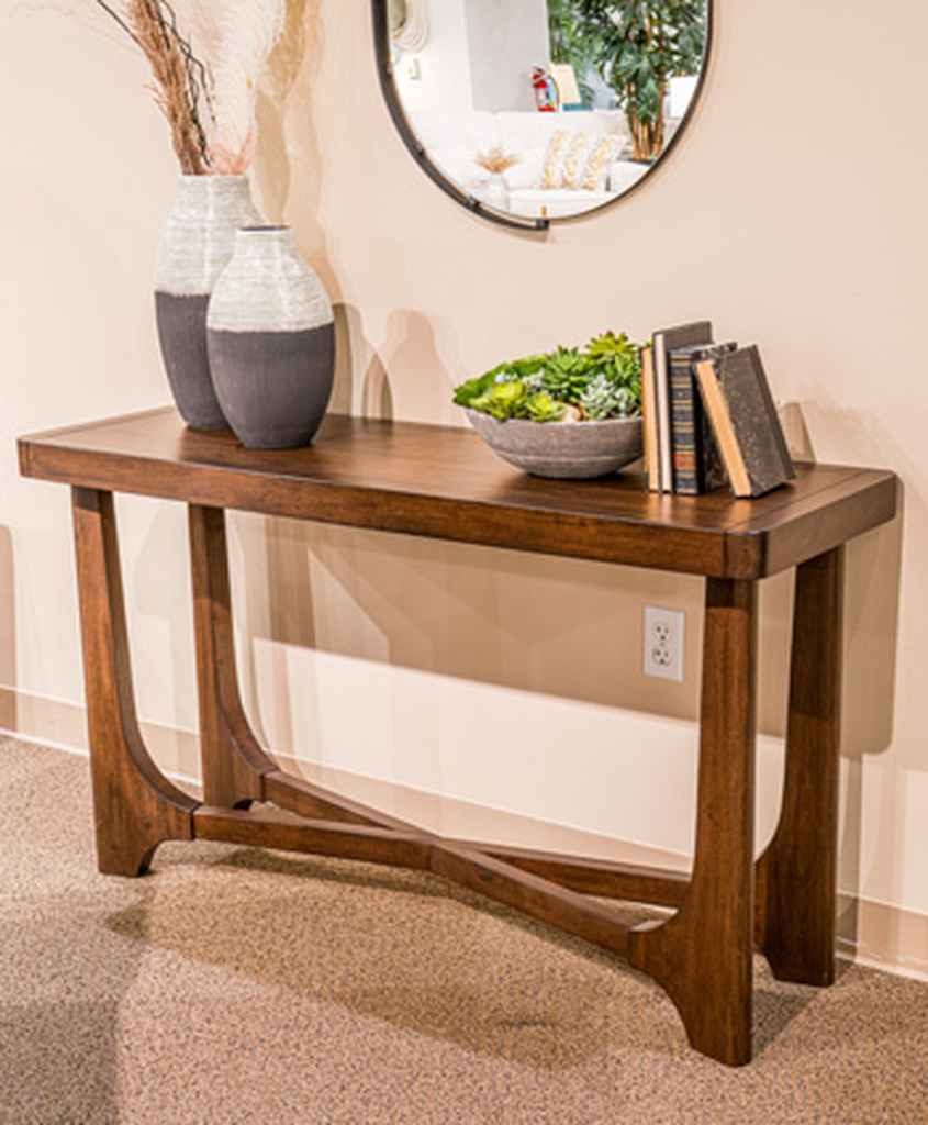 Korestone Sofa Table In Dark Brown by Ashley Furniture | 1StopBedrooms