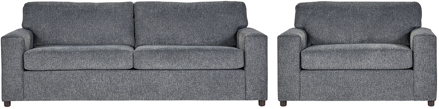Kylo 2 Piece Sofa and Cuddle Chair Set In Ash Gray by New Classic ...