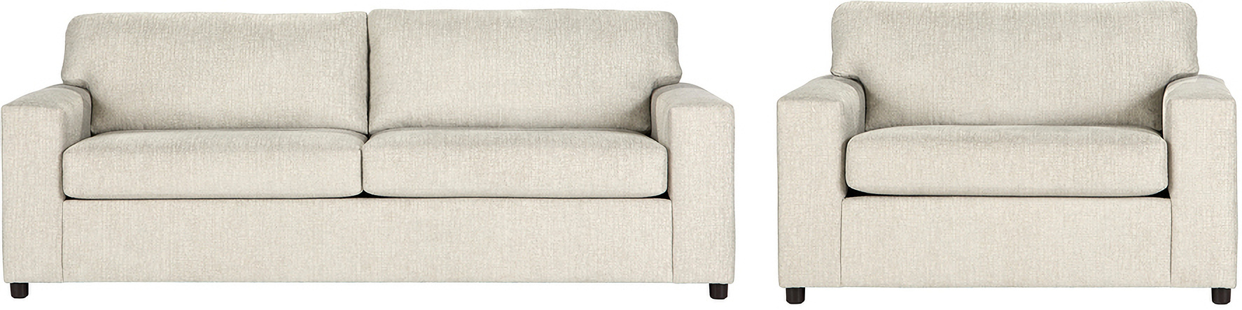 Kylo 2 Piece Sofa and Cuddle Chair Set In Natural by New Classic ...