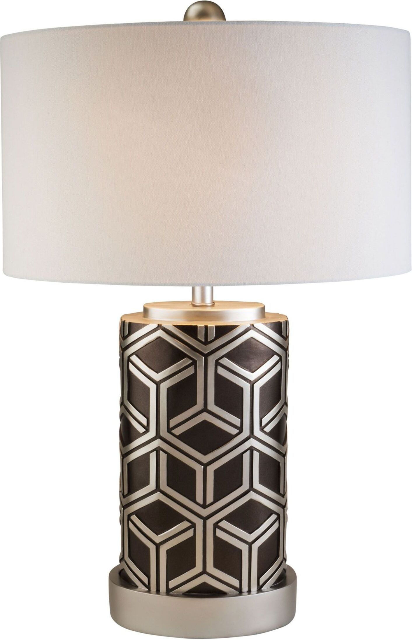 Nena 29" Silver Table Lamp by Furniture of America | 1StopBedrooms