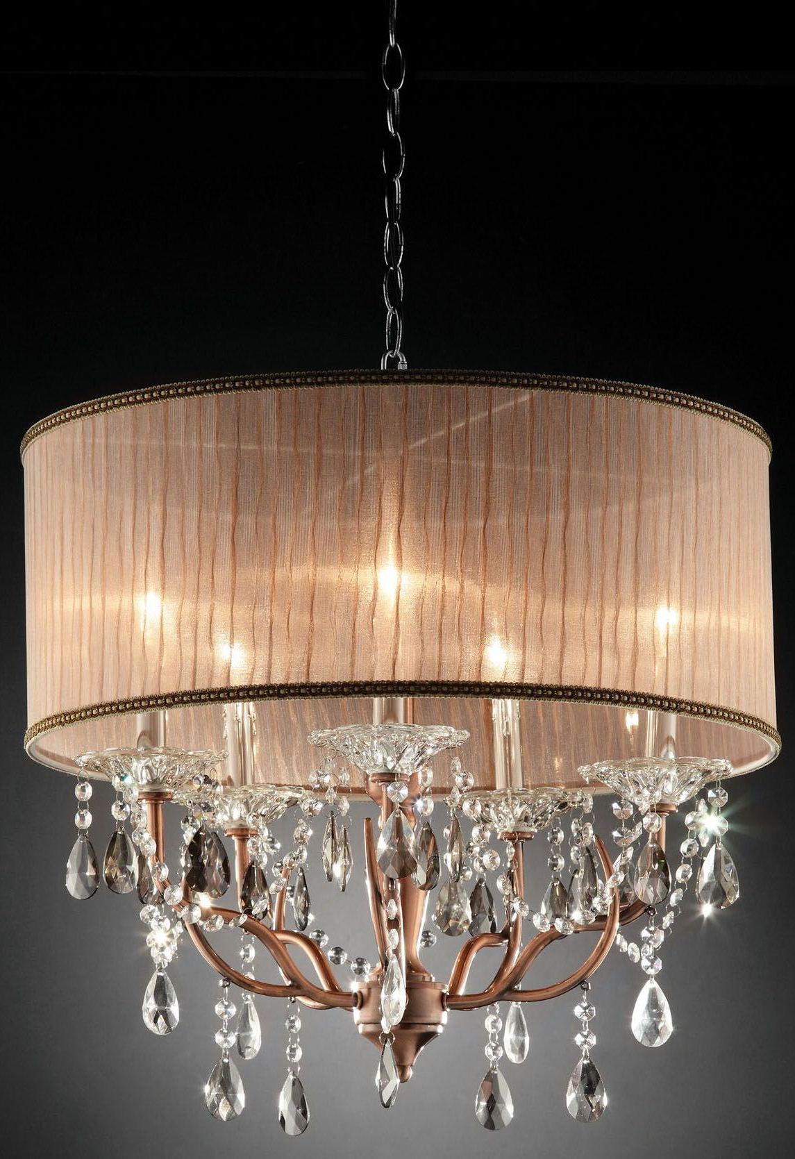 Cecelia Ceiling Lamp In Chrome by Furniture of America | 1StopBedrooms