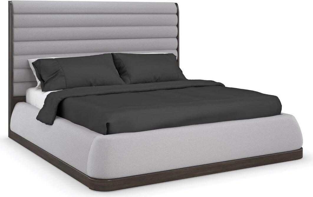 Caracole Modern La Moda Upholstered Panel Bed, King | 1StopBedrooms