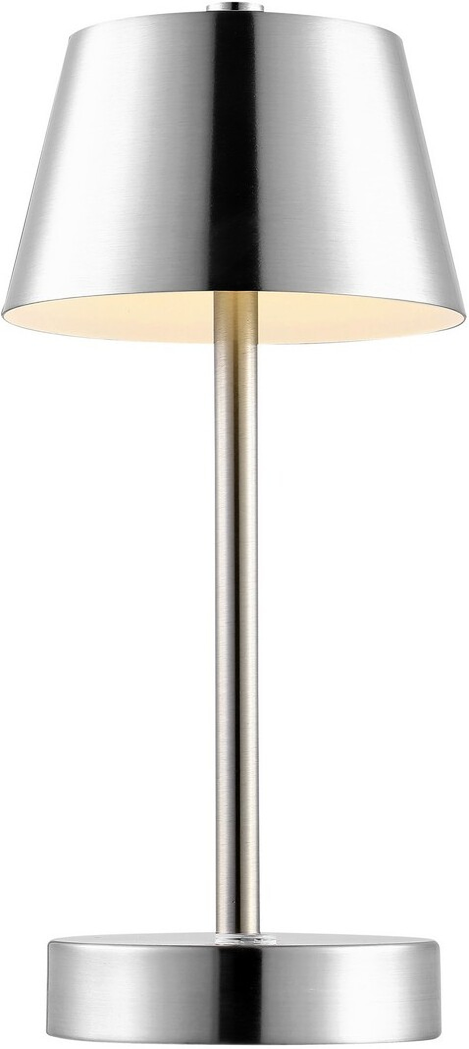 Laita 11 Inch Nickel Iron Rechargeable Led Table Lamp by Safavieh ...
