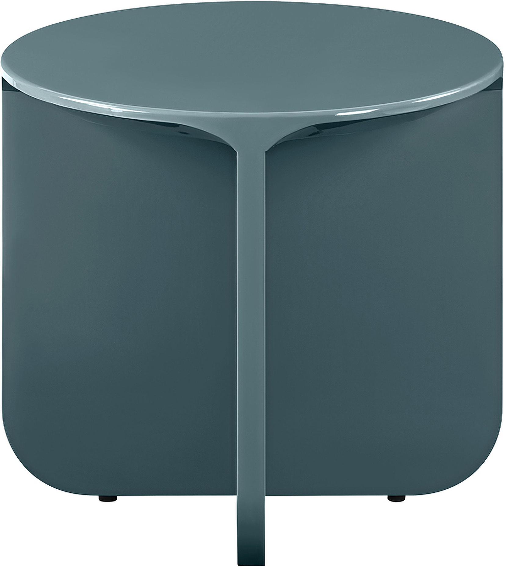 Lamond End Table In Teal High Gloss by ACME | 1StopBedrooms