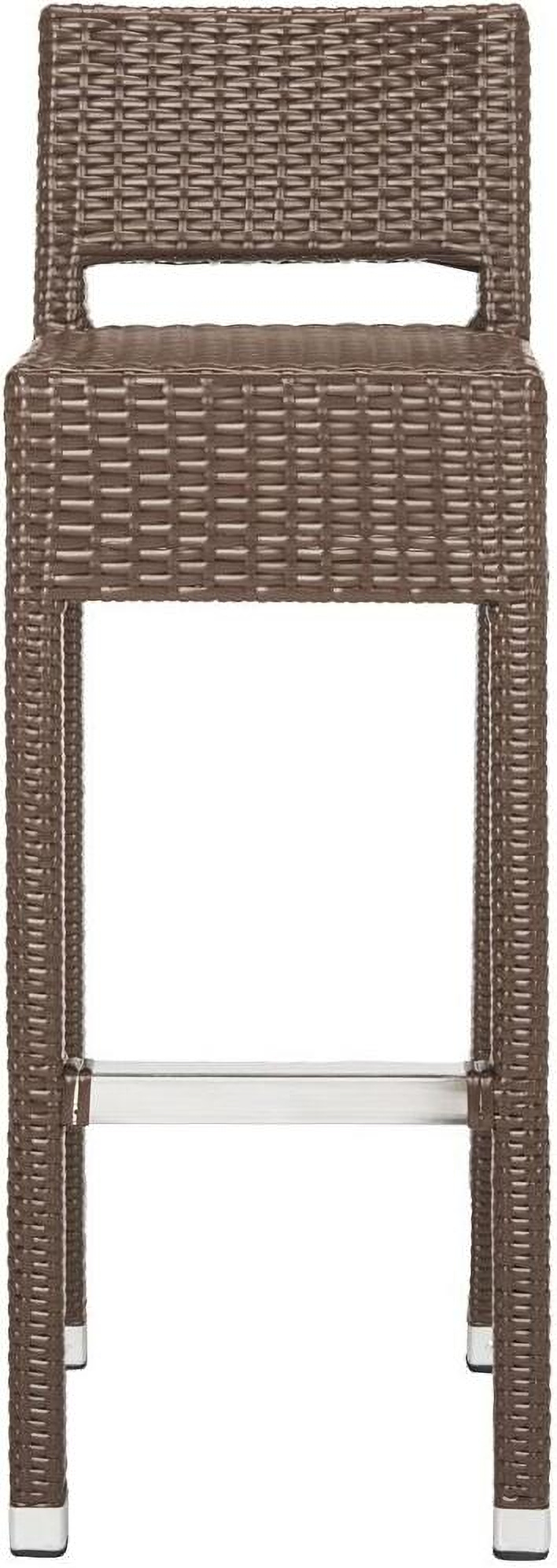 Landry Brown Indoor/Outdoor Stacking Counter Stool by Safavieh ...