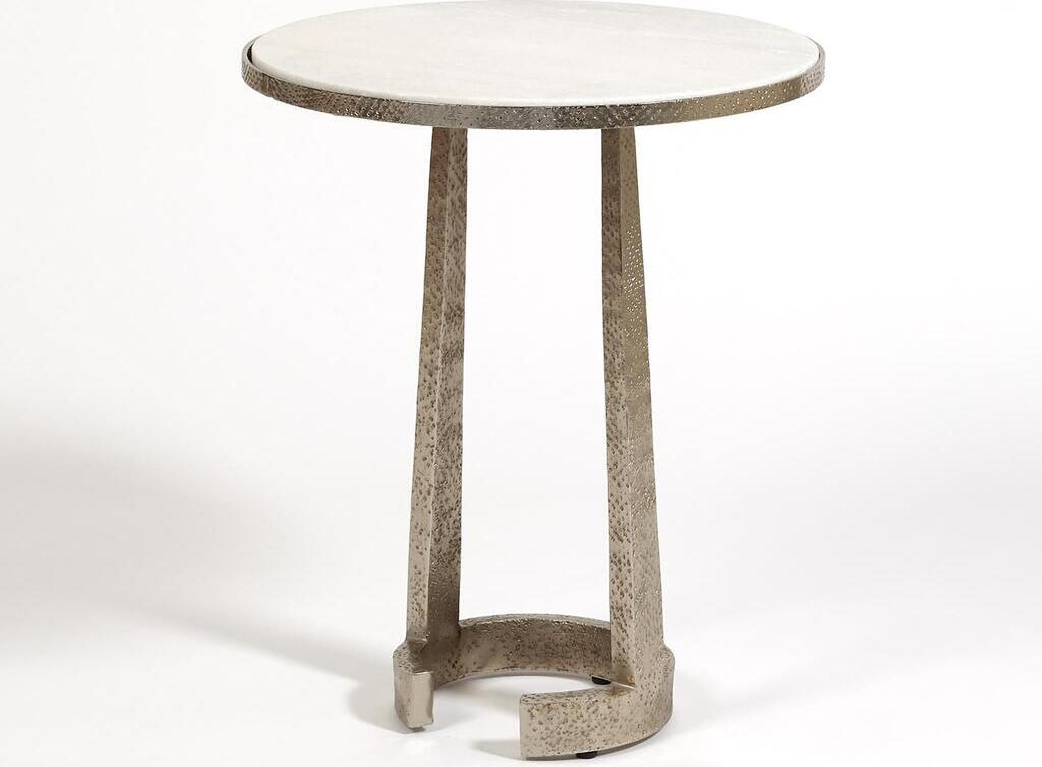 Large Cocktail Table In Nickel by Global Views | 1StopBedrooms
