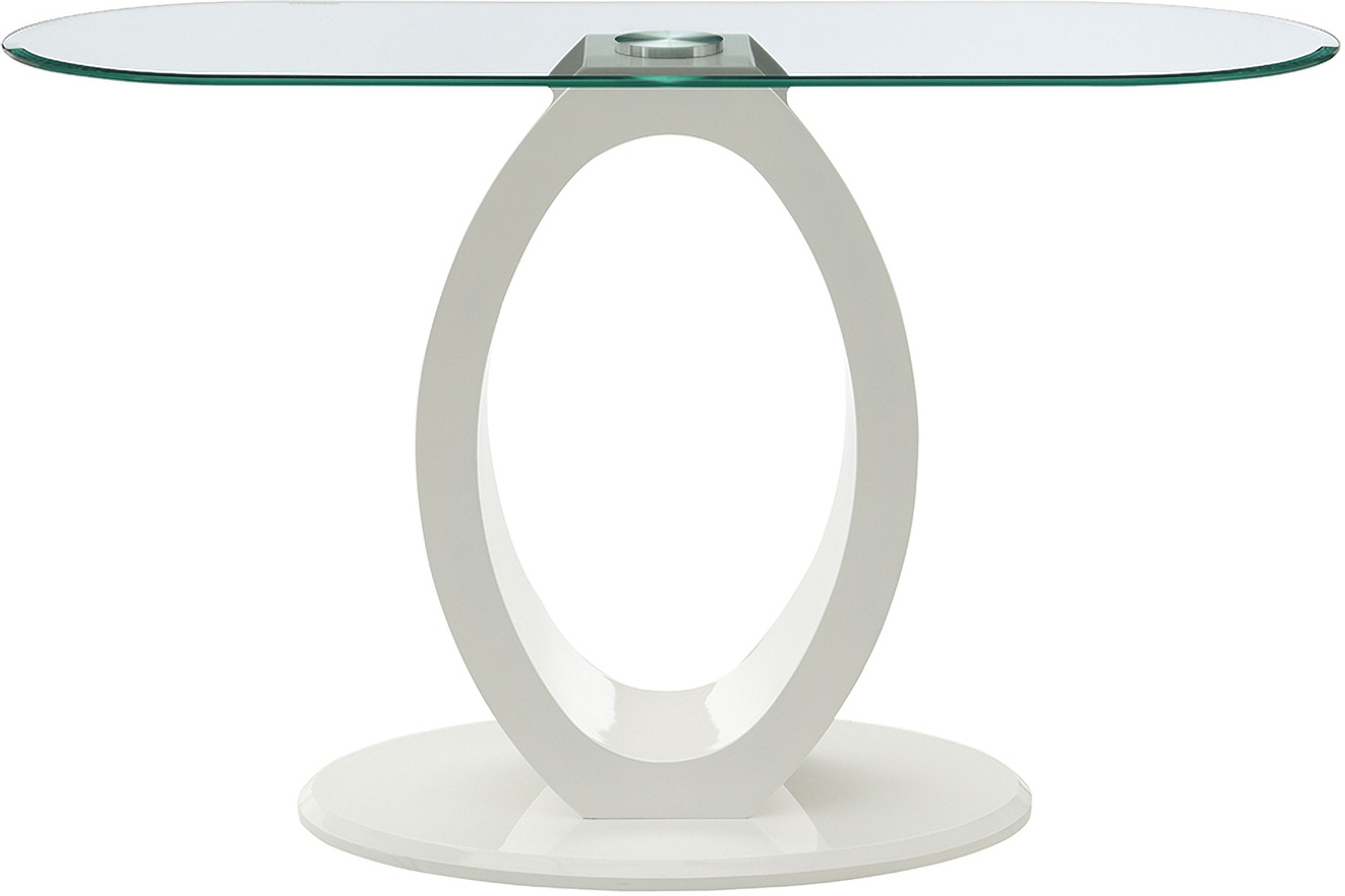 Larry Sofa Table In White High Gloss by ACME | 1StopBedrooms