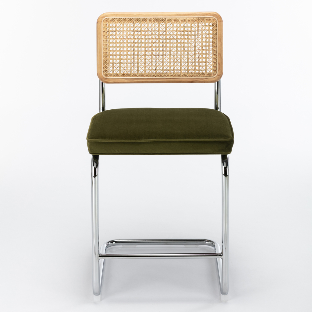 Latham Counter Height Stools Set of 2 In Olive by Aeon | 1StopBedrooms