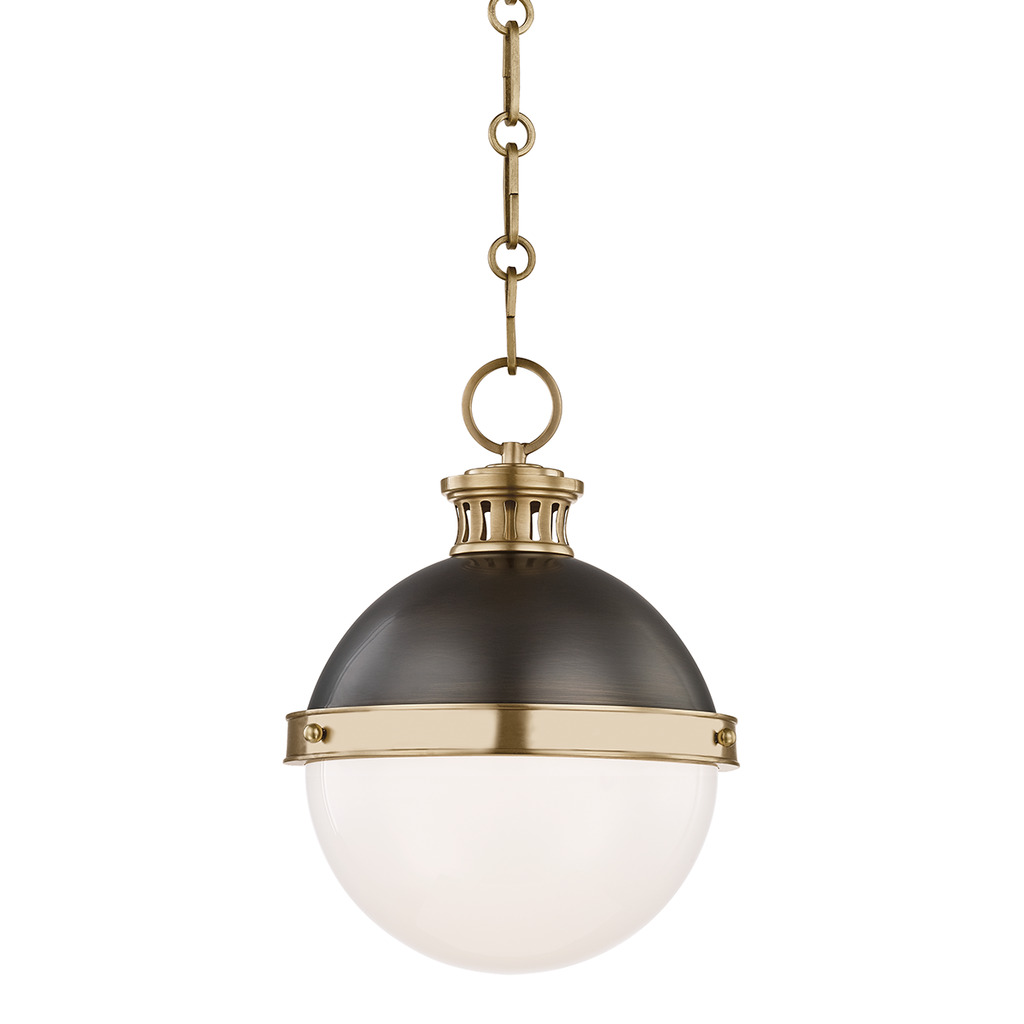 Latham Pendant In Antique Distressed Bronze by Hudson Valley Lighting ...