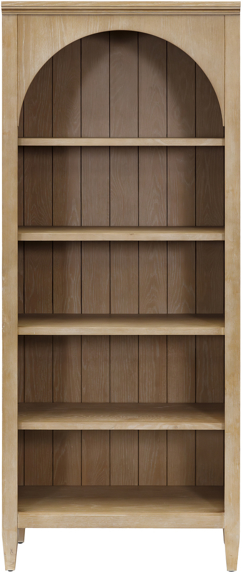 Laurel Modern Wood Open Wall Bookcase In Light Brown by Martin ...