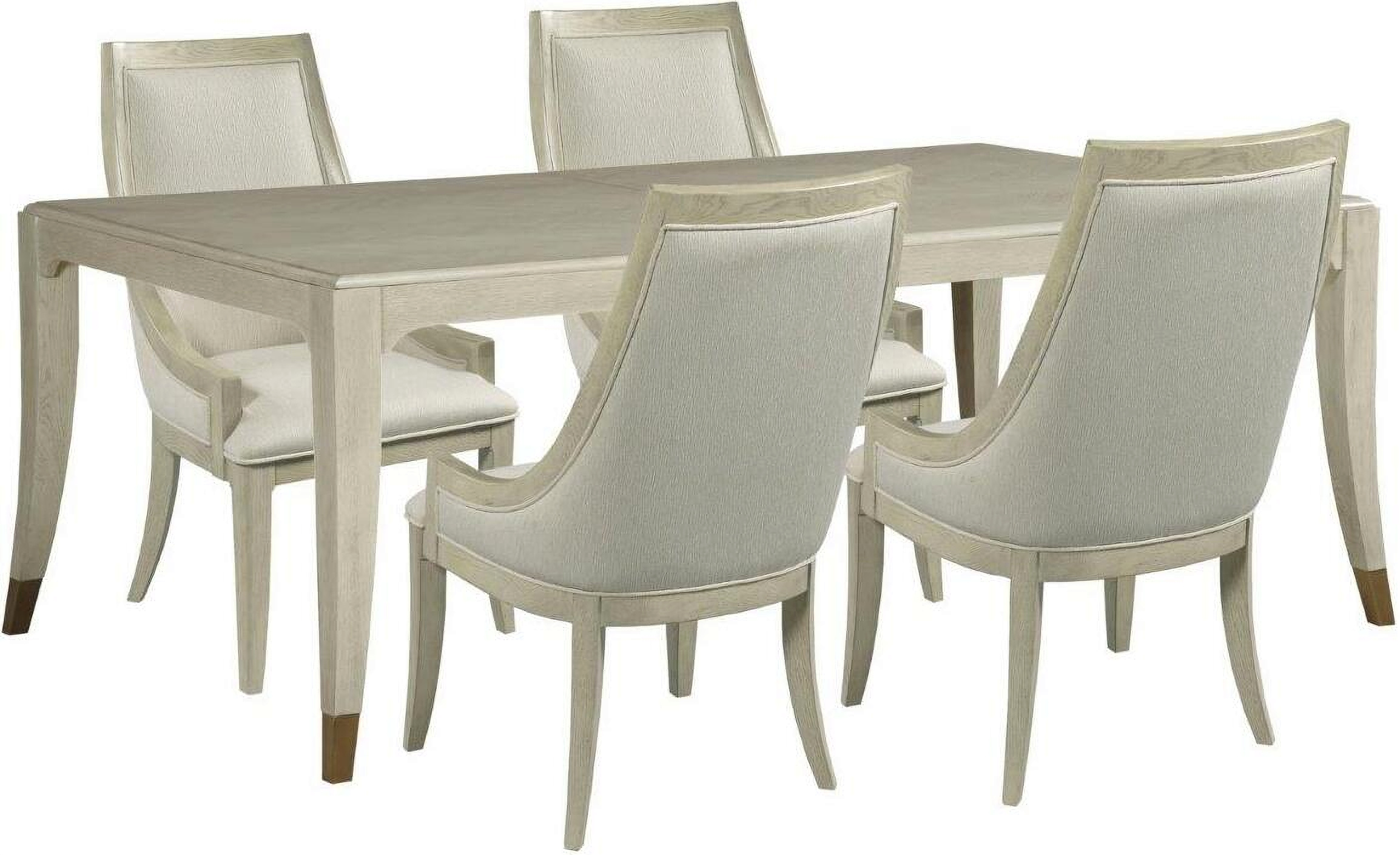 Lenox Terrace Alabaster Extendable Dining Room Set by American Drew ...