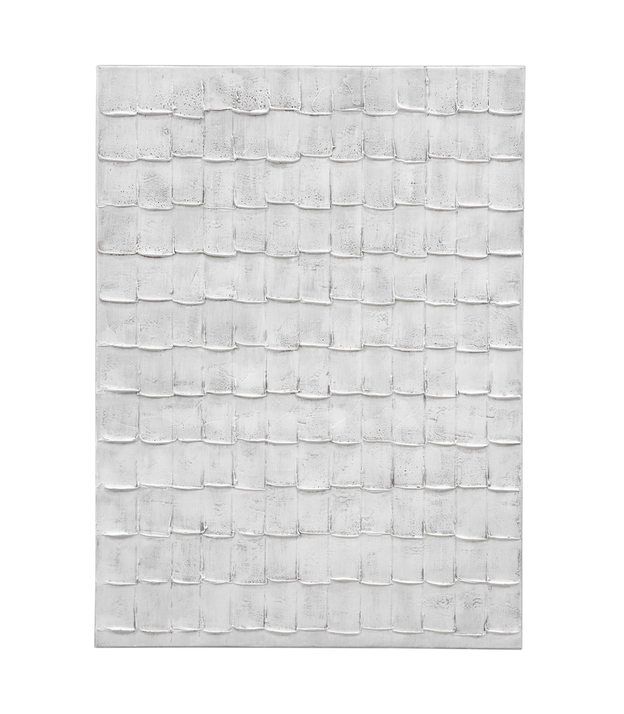 Linear Marks Canvas Art In White by Bassett Mirror Company | 1StopBedrooms