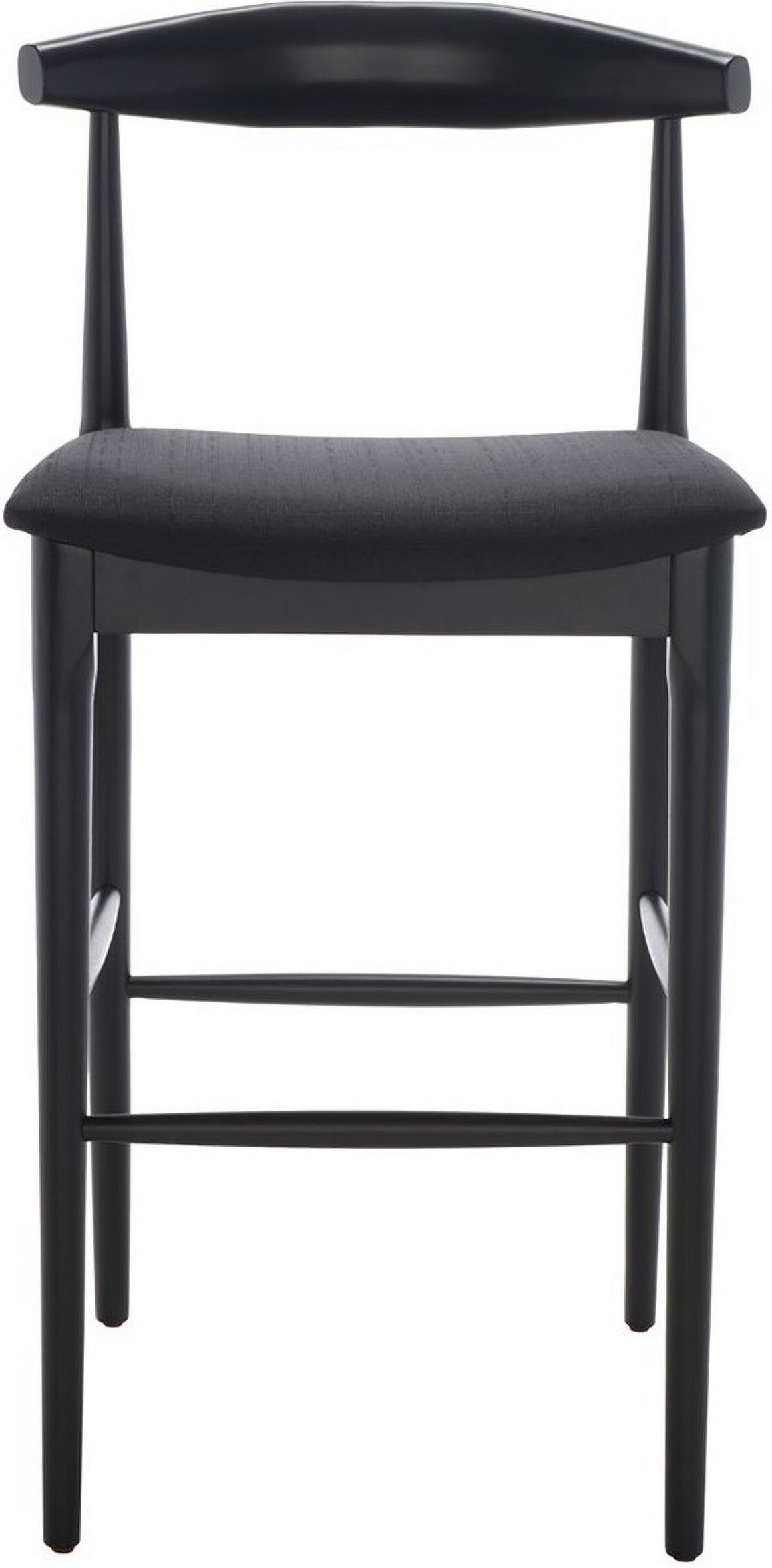 Lionel Retro Bar Stool in Black by Safavieh | 1StopBedrooms