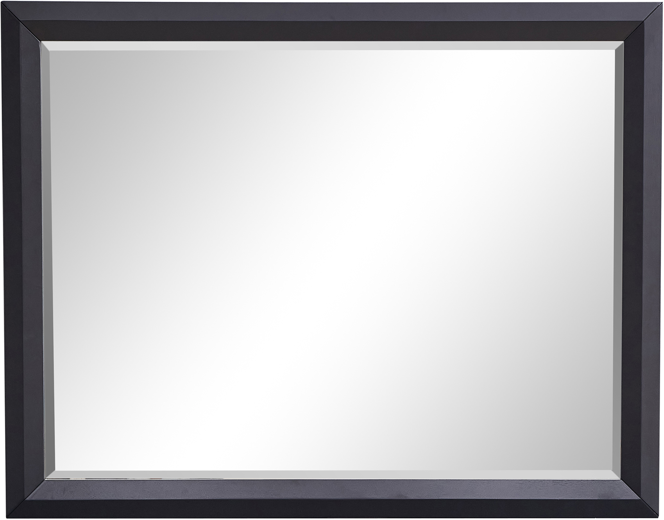 Liverpool Mirror In Black by Glory | 1StopBedrooms