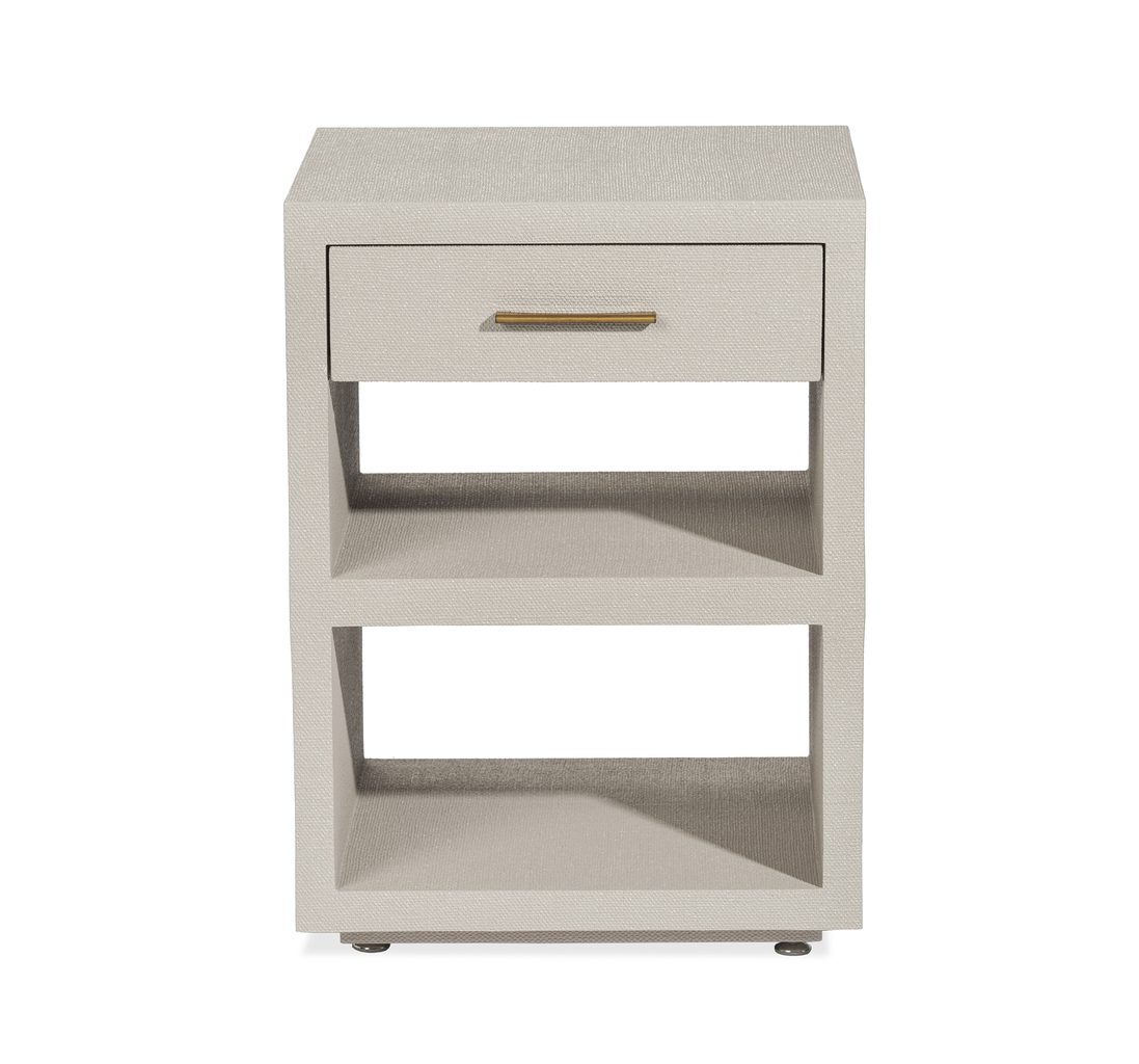 Livia Small Bedside Chest In Sand by Interlude Home | 1StopBedrooms