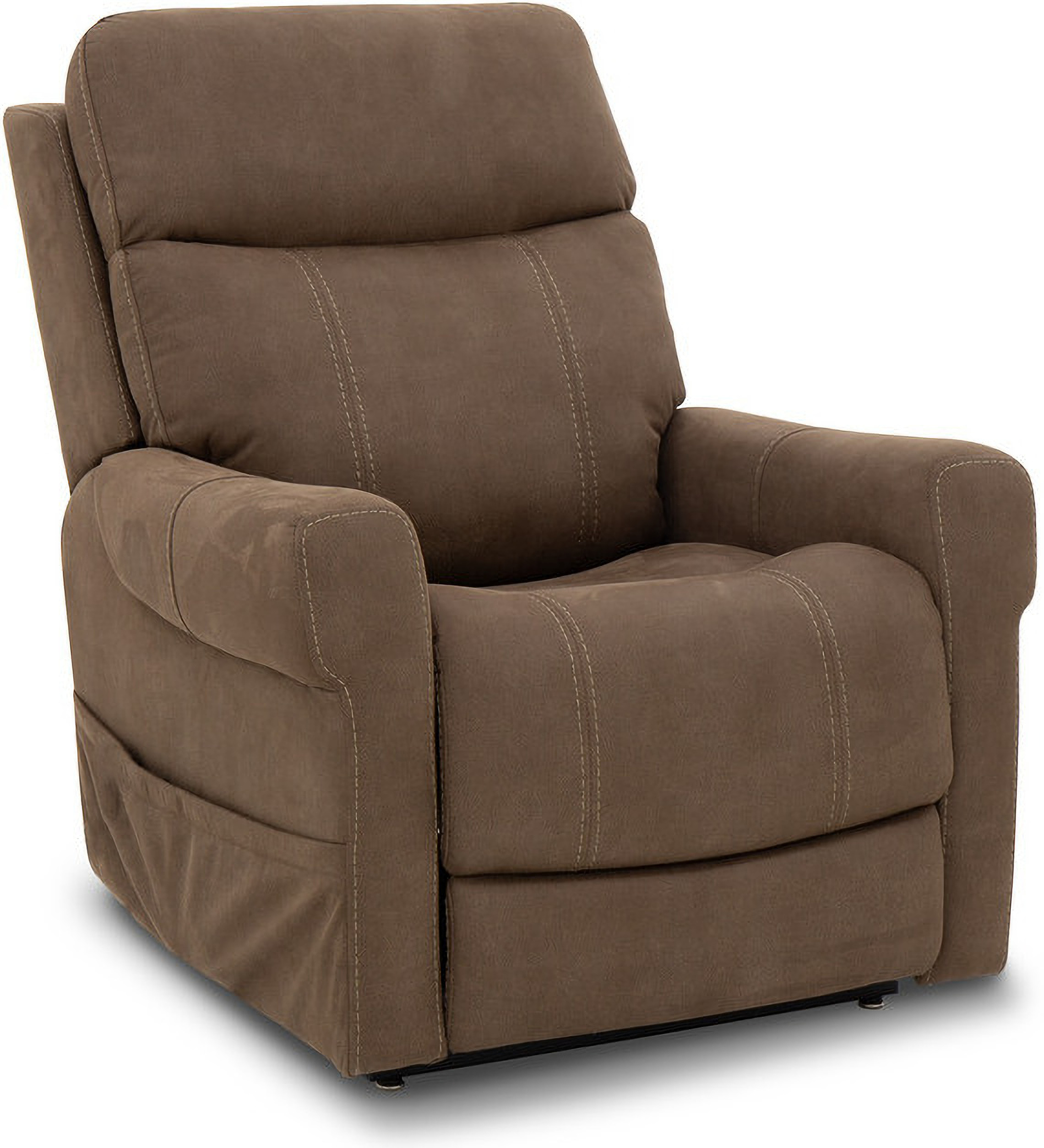 Lloyd Power Lift Recliner with Power Head Rest, Power Lumbar and 3 Zone ...